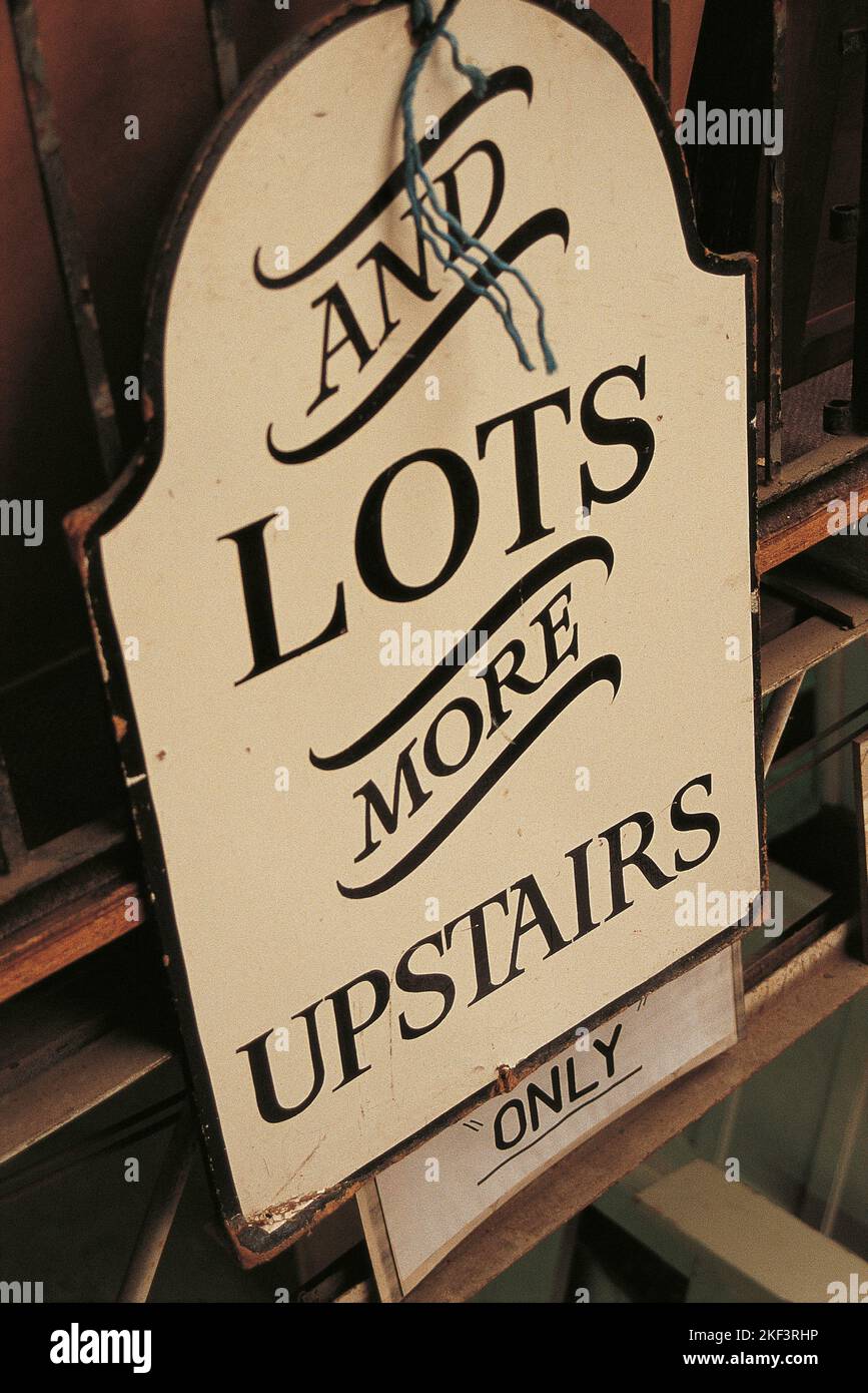 An information sign at a reclamation yard Stock Photo - Alamy