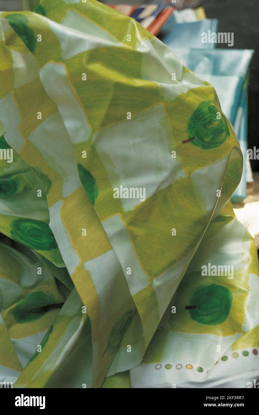 Recycled textile waste fabric hi-res stock photography and images - Alamy