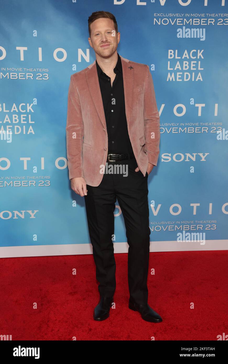 Los Angeles, California, USA. 15th Nov, 2022. Boone Platt. Los Angeles ...