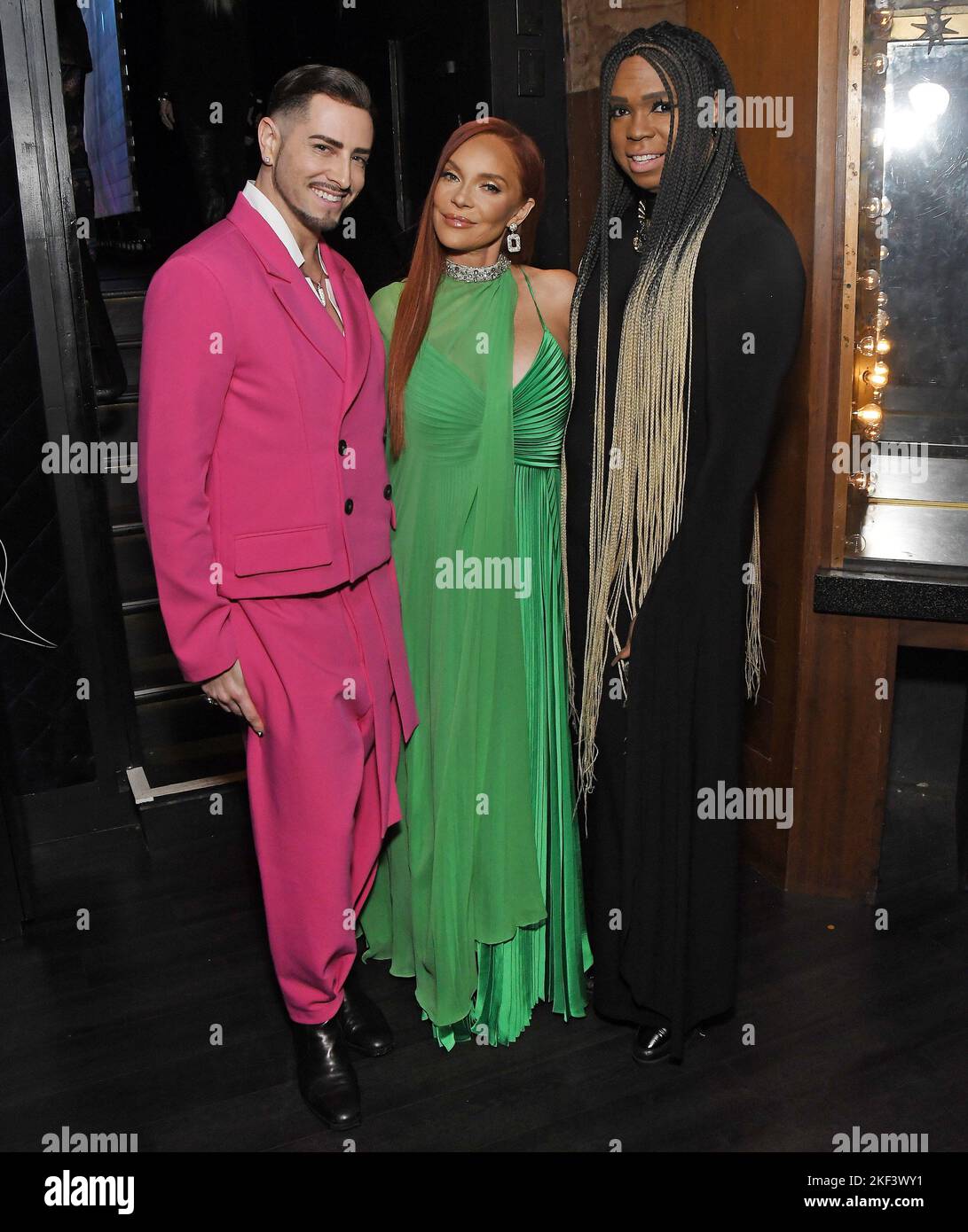 Los Angeles, USA. 15th Nov, 2022. (L-R) Brian Friedman, Carmit Bachar ...