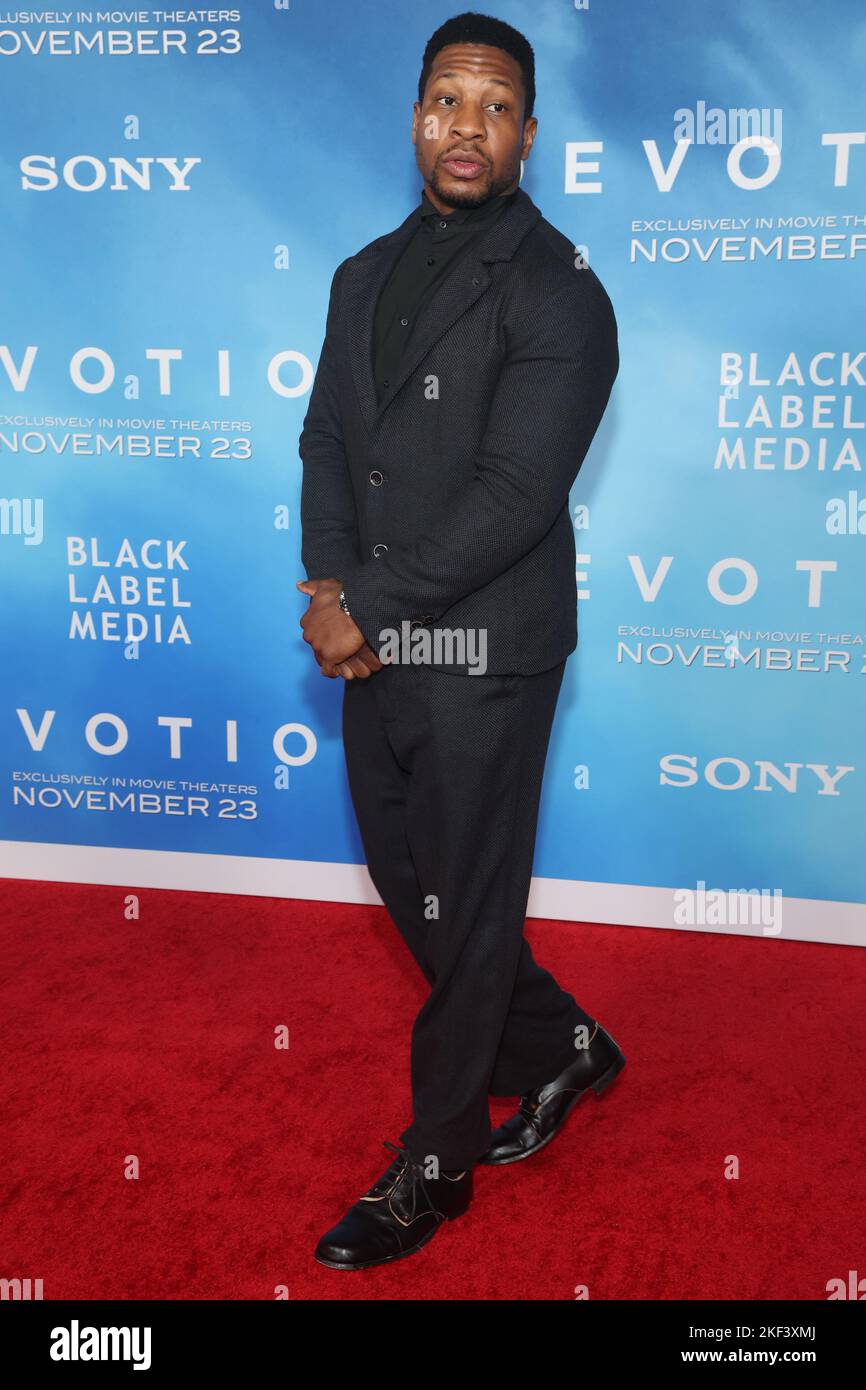 Los Angeles, California, USA. 15th Nov, 2022. Jonathan Majors. Los ...