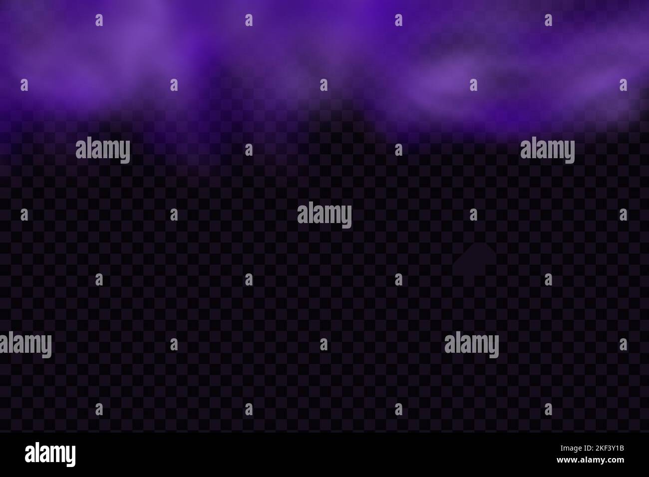 Purple flows poisonous gas, dust and smoke effect.Realistic scary ...