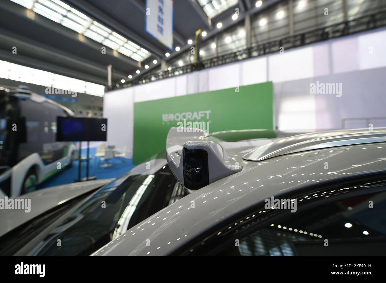 Autonomous driving, Shenzhen City, south China's Guangdong Province, 15 ...