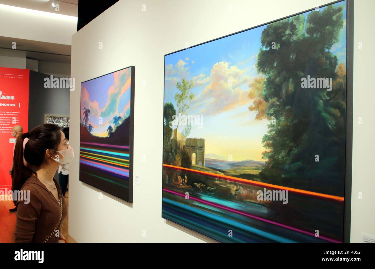 Audiences are visiting the "Exploration of Color - French Contemporary ...