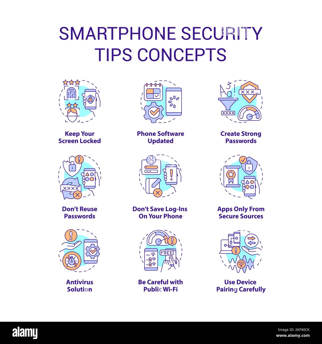 Cyber safety tips hi-res stock photography and images - Alamy