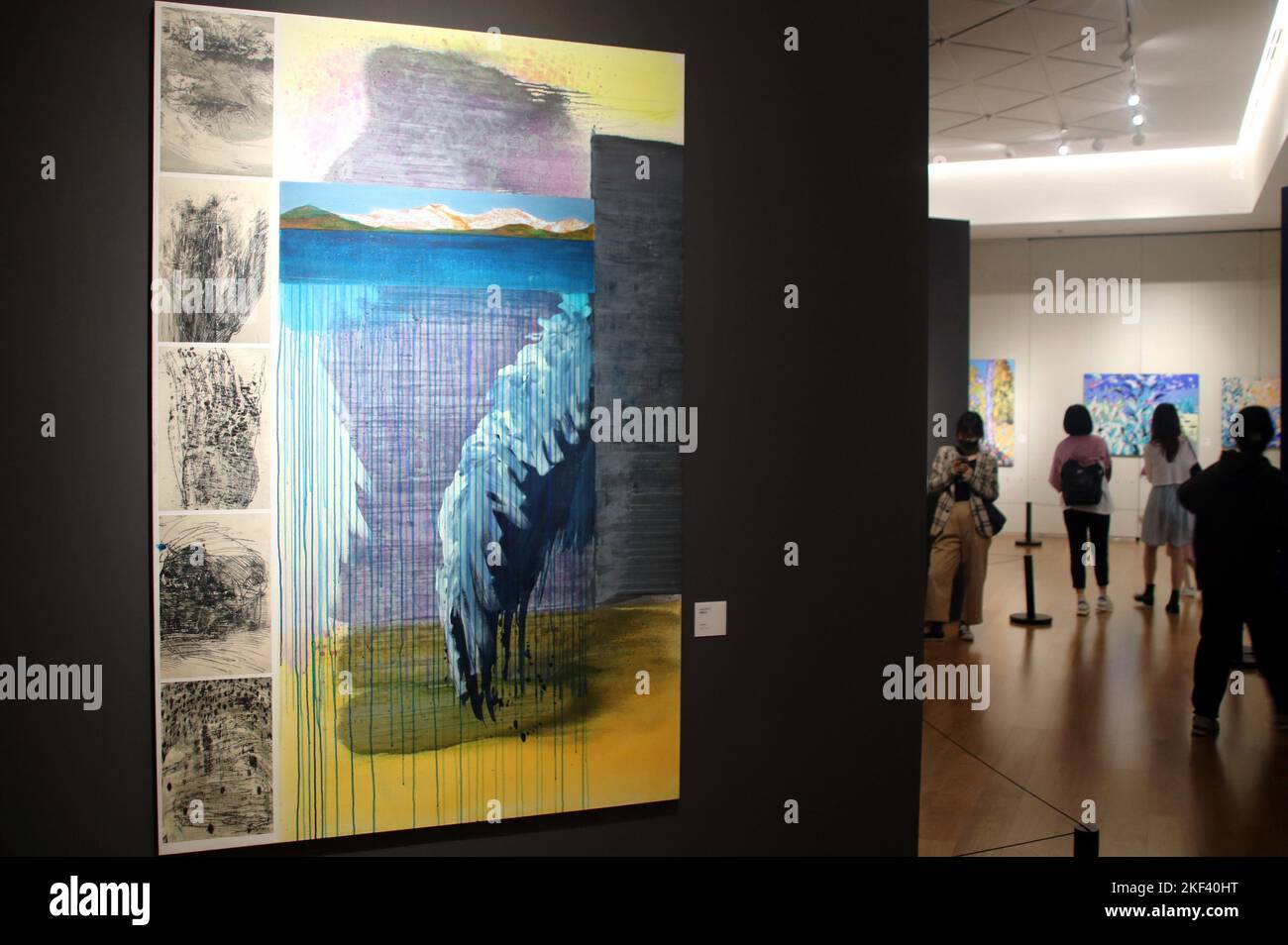 Audiences are visiting the "Exploration of Color - French Contemporary ...