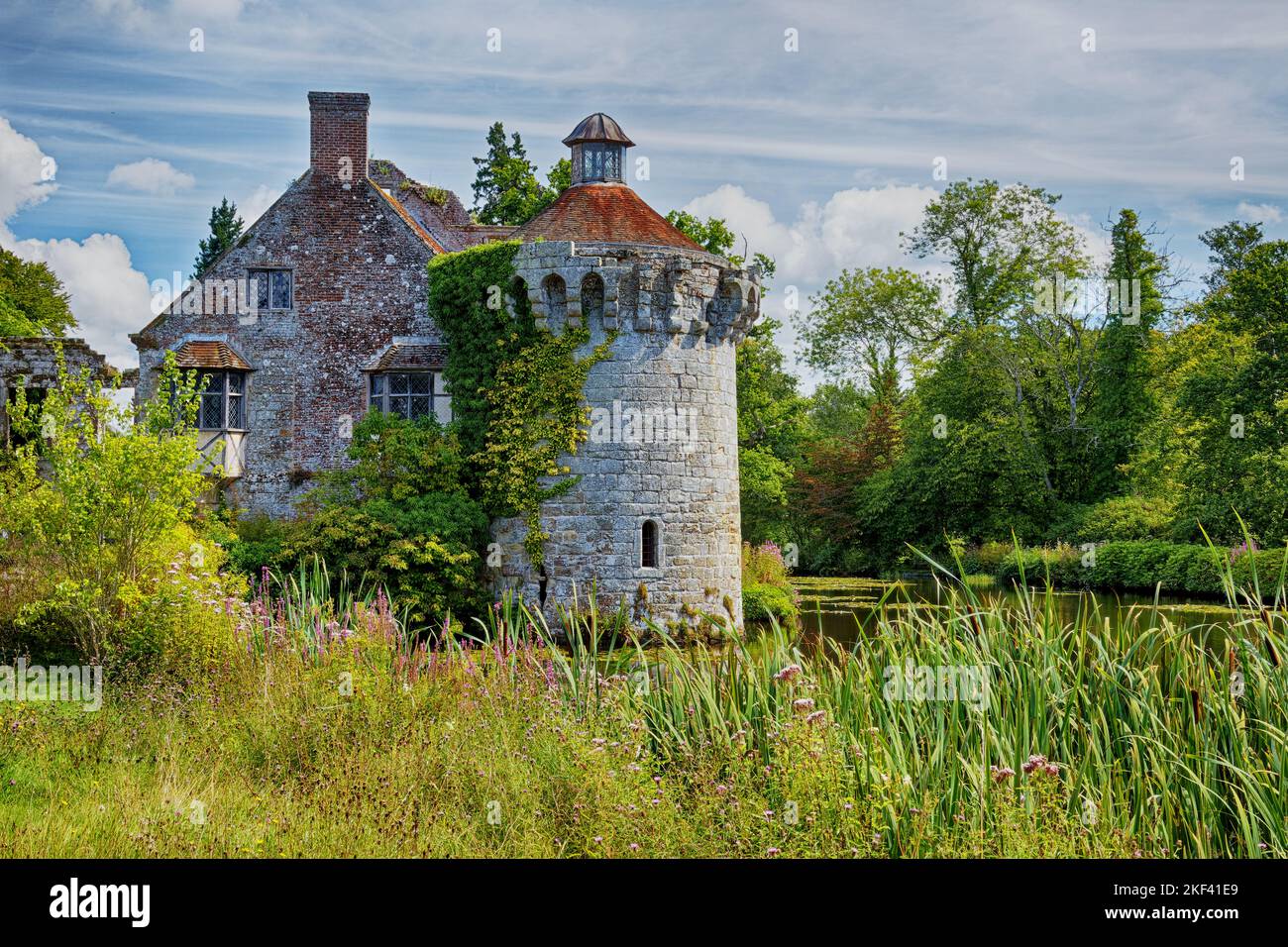 Old Scotney Castle - Lamberhurst Kent UK Stock Photo - Alamy
