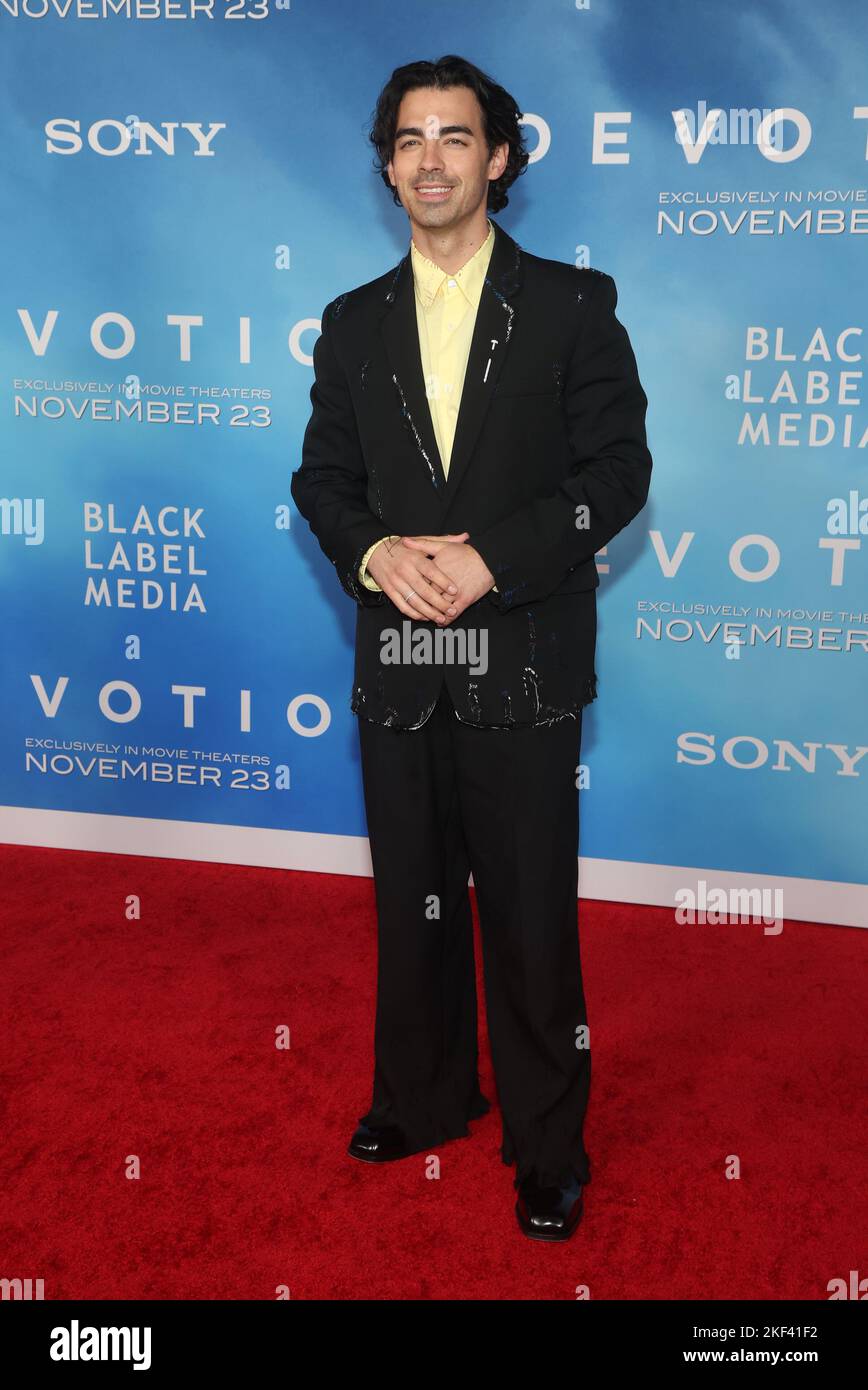 15 November 2022 -Los Angeles, California - Joe Jonas. Los Angeles ...