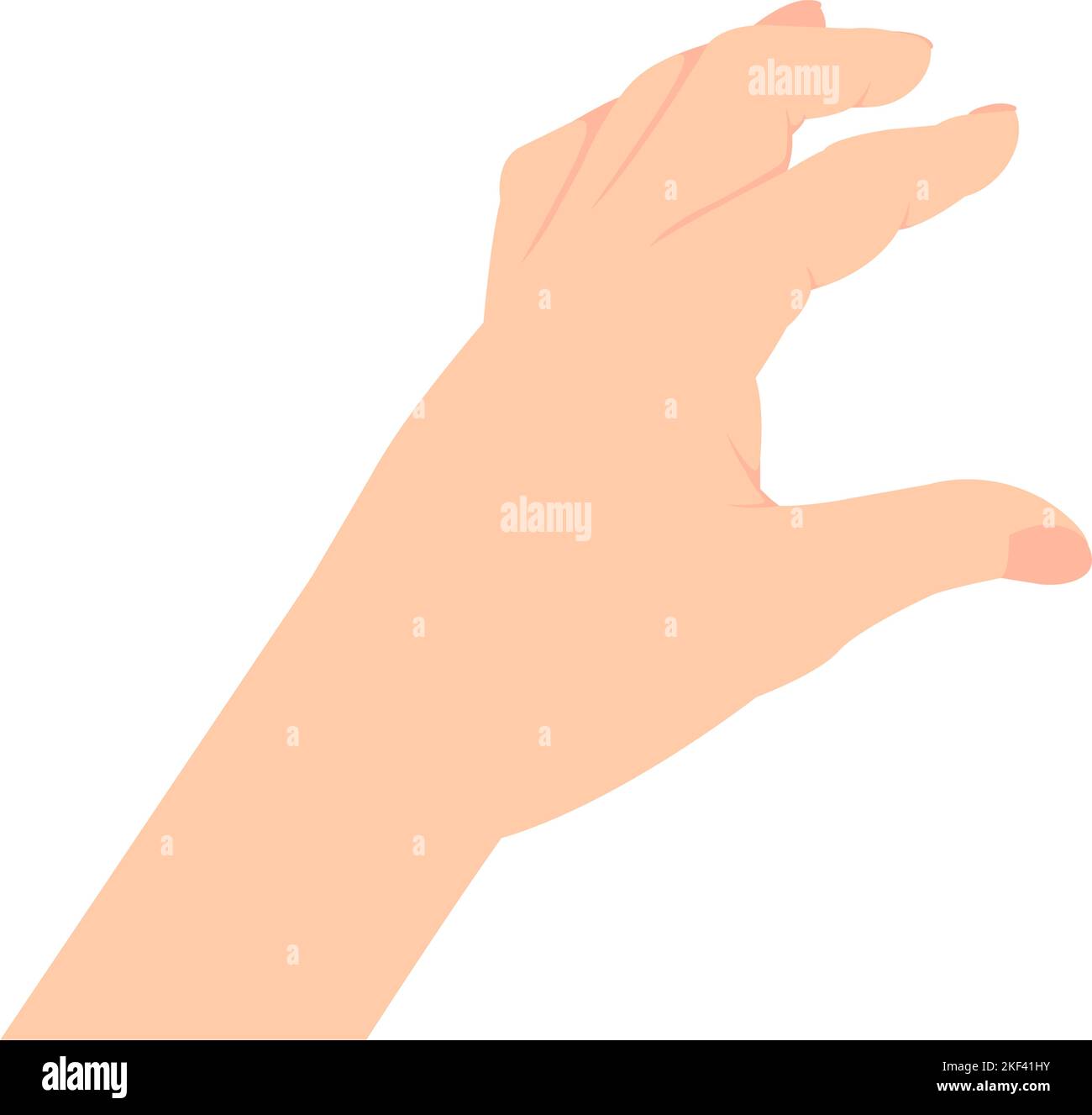 Illustration of pinch-in | pinch-out action with a finger Stock Vector ...