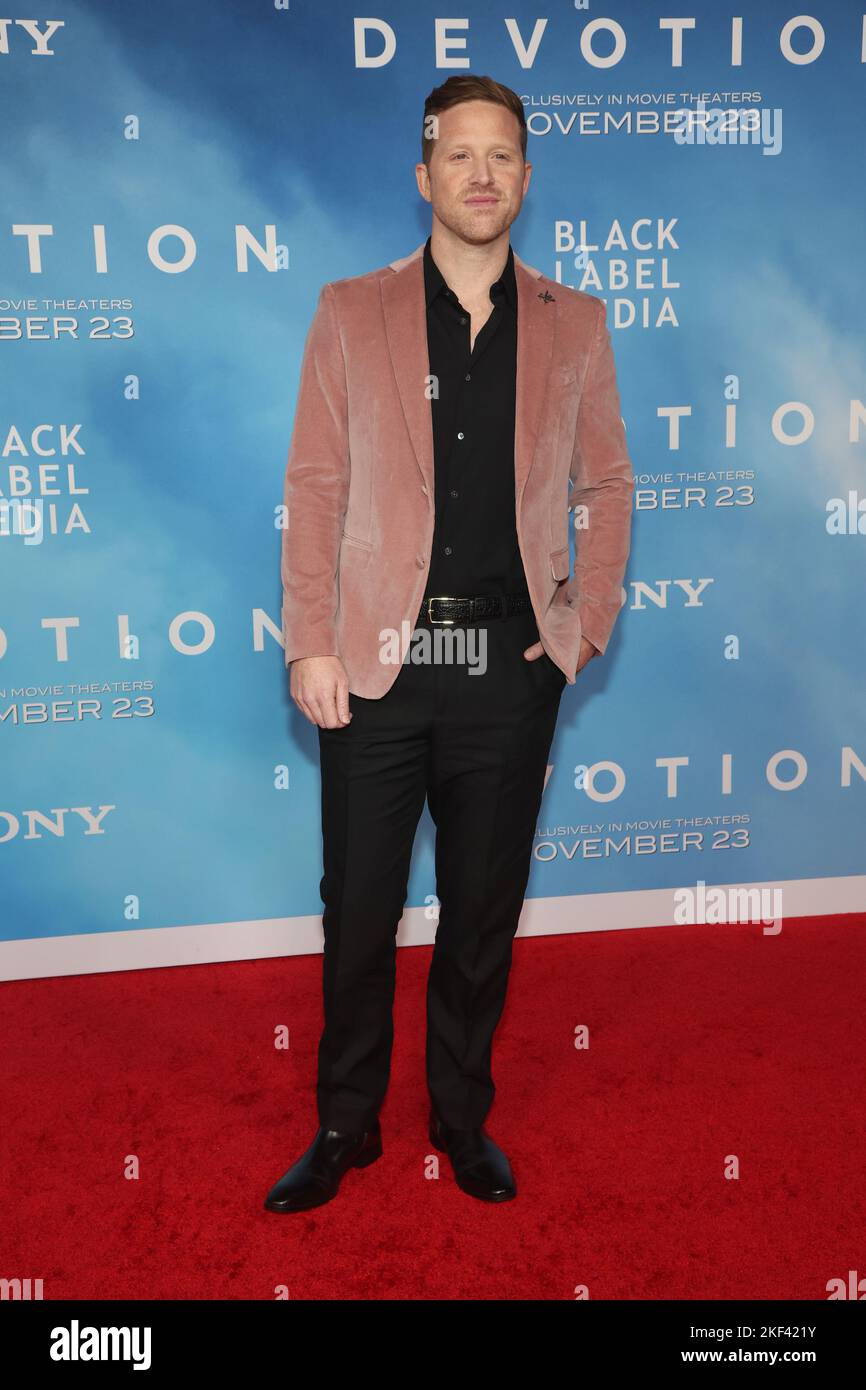 Los Angeles, California, USA. 15th Nov, 2022. Boone Platt. Los Angeles ...