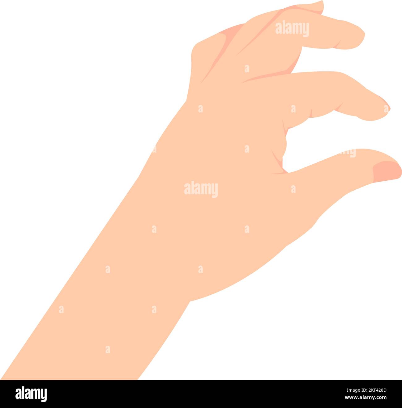 Illustration of pinch-in | pinch-out action with a finger Stock Vector ...
