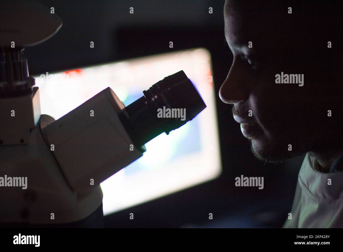 Student microscope hi-res stock photography and images - Alamy