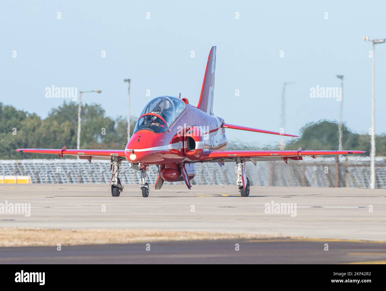 Red Arrows RAF Waddington, Lincolnshire, United Kingdom Stock Photo - Alamy