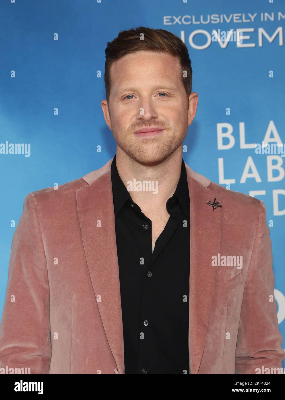 Los Angeles, California, USA. 15th Nov, 2022. Boone Platt. Los Angeles ...