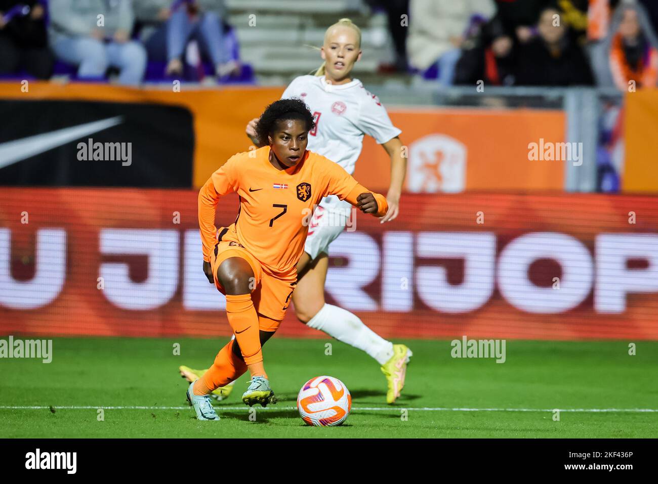 ZWOLLE, 15-11-2022 ,MAC3park stadium, Friendly match, Netherlands - Denmark (women) , season ...