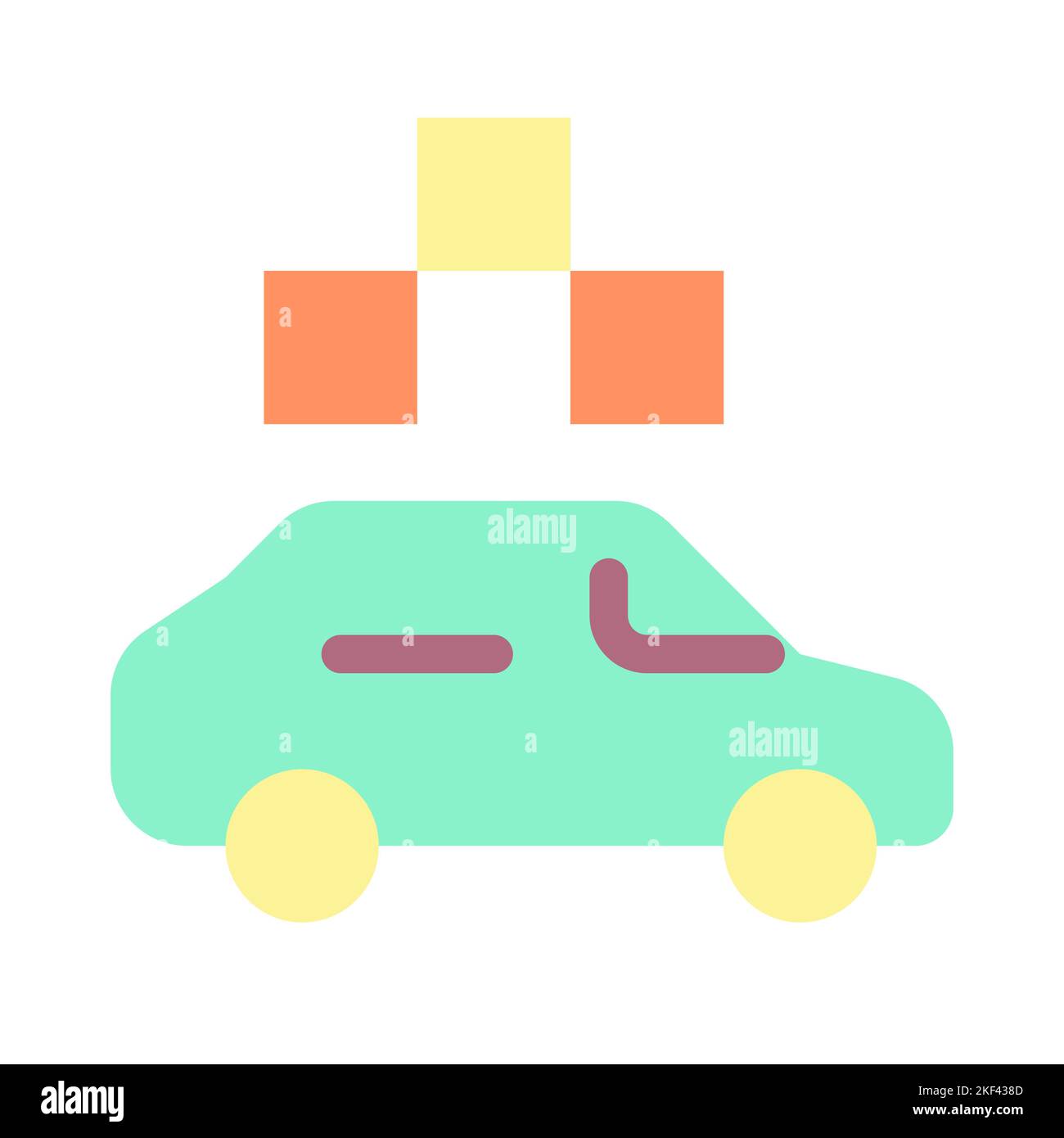 Checker cab logo hi-res stock photography and images - Alamy
