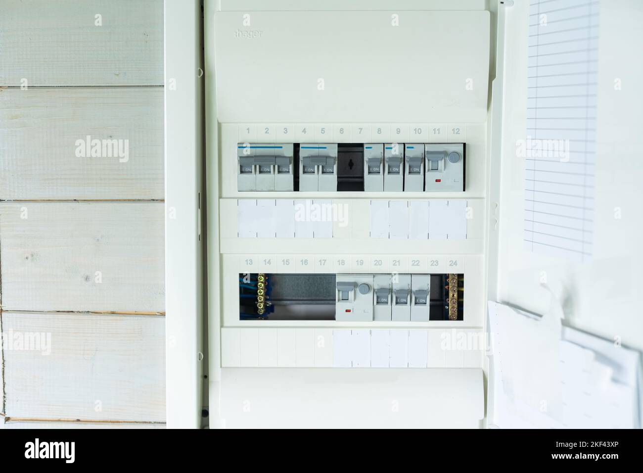 Electrical control panel metal shield energy distribution for CNC ...