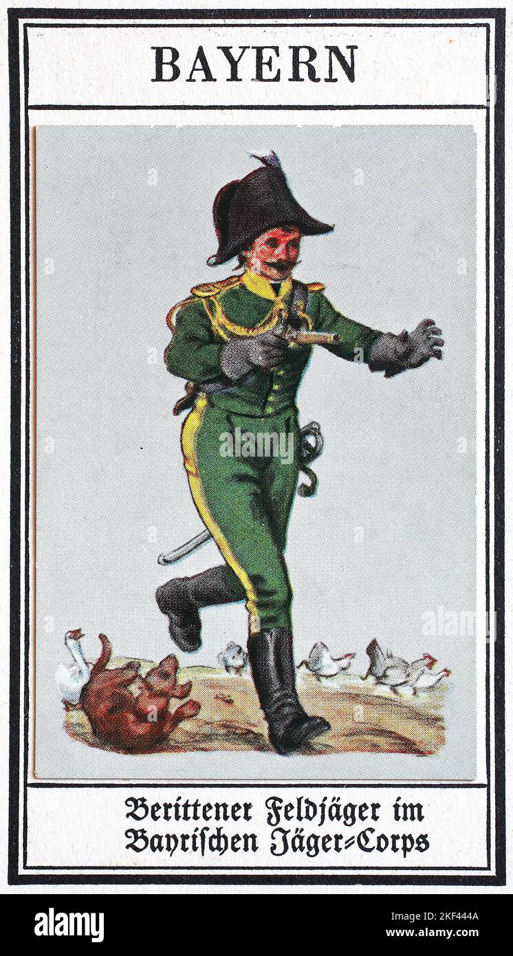 German uniforms of the 19th century, Sonstieg Truppen: Bavaria, Mounted ...