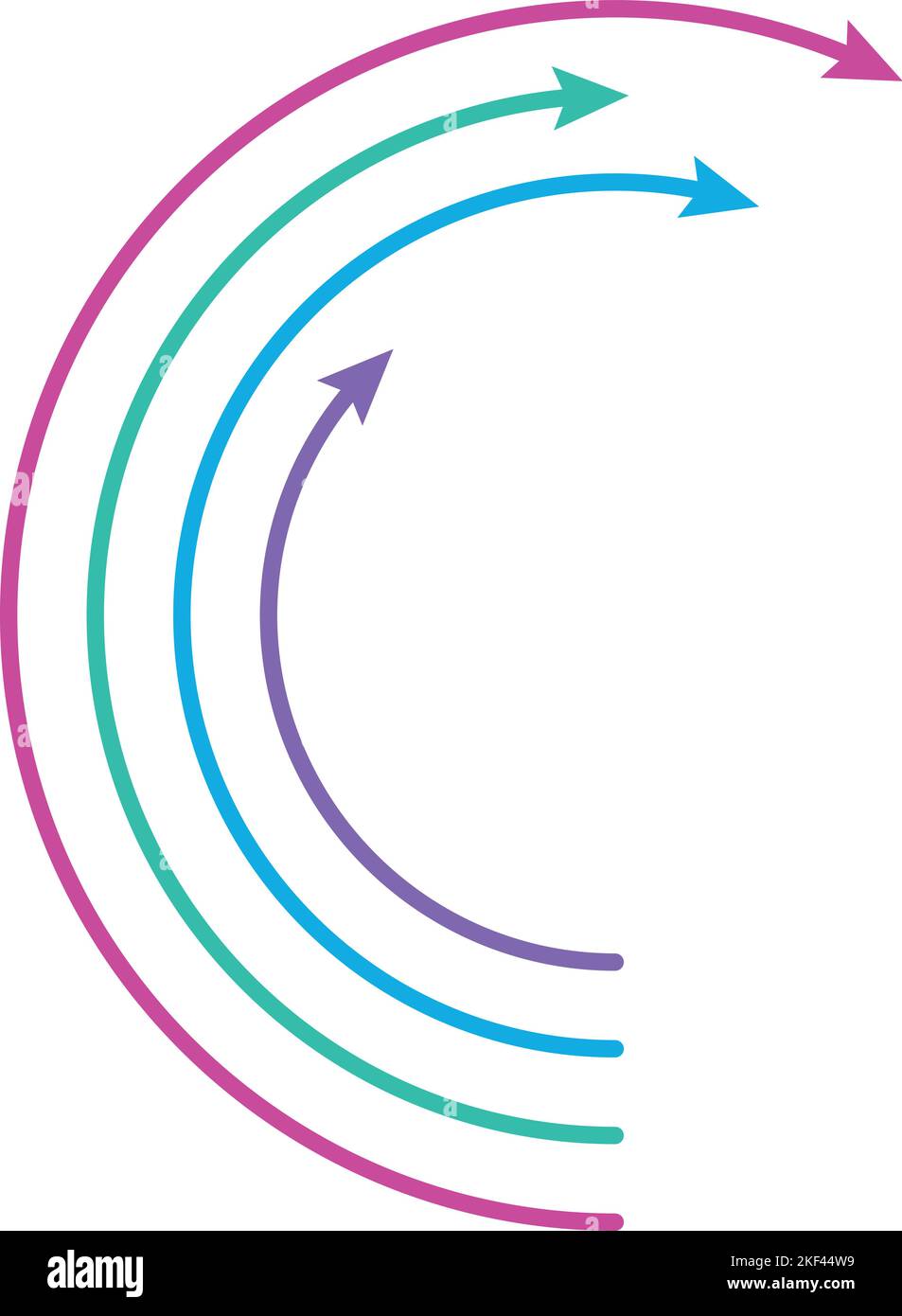 Round arrows. Circle progress indicator infographic element Stock ... Round arrows. Circle progress indicator infographic element Stock ...