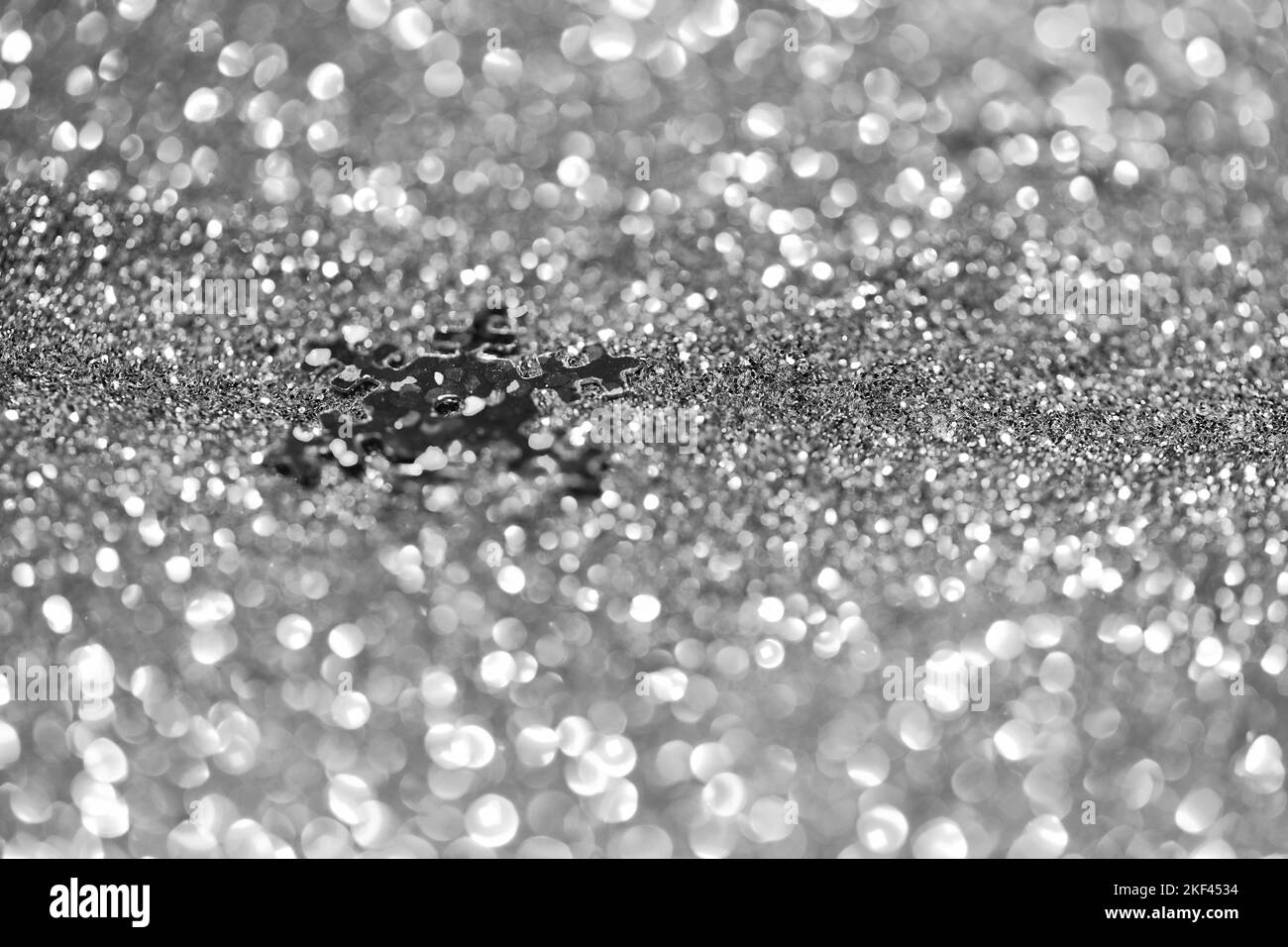 orange effect made by bokeh light abstract background, copy spac Stock ...