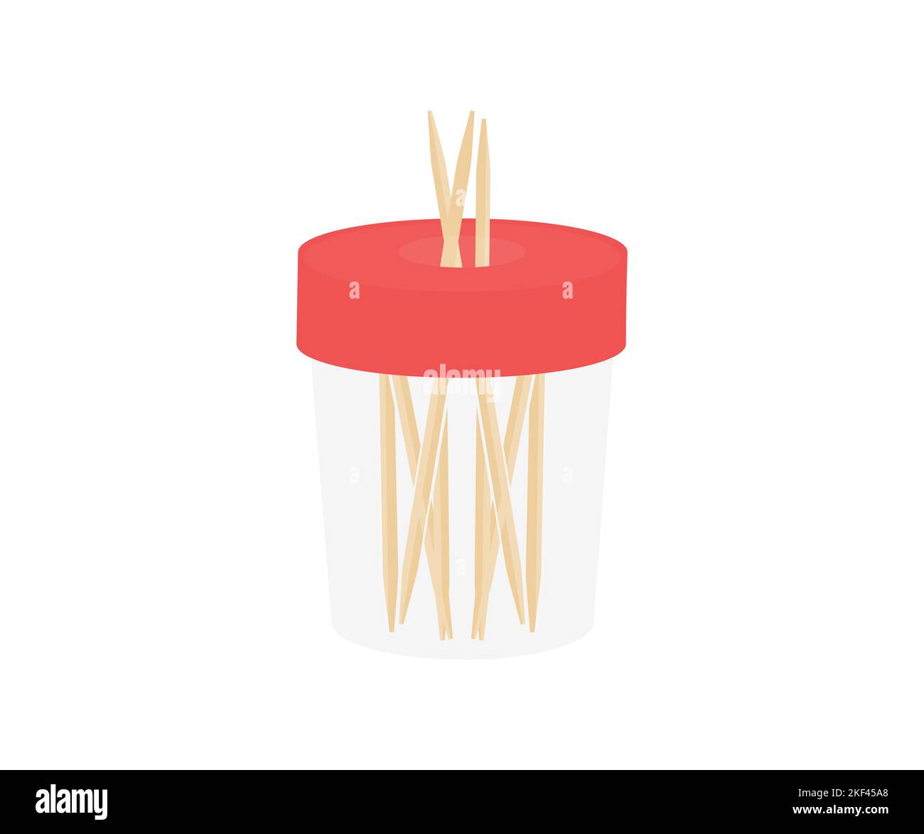 Plastic toothpicks Stock Vector Images - Alamy