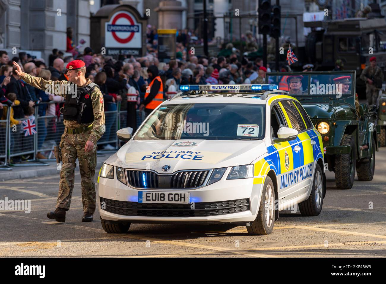 253 (London) Provost Company, 3rd Regiment Royal Military Police at the ...