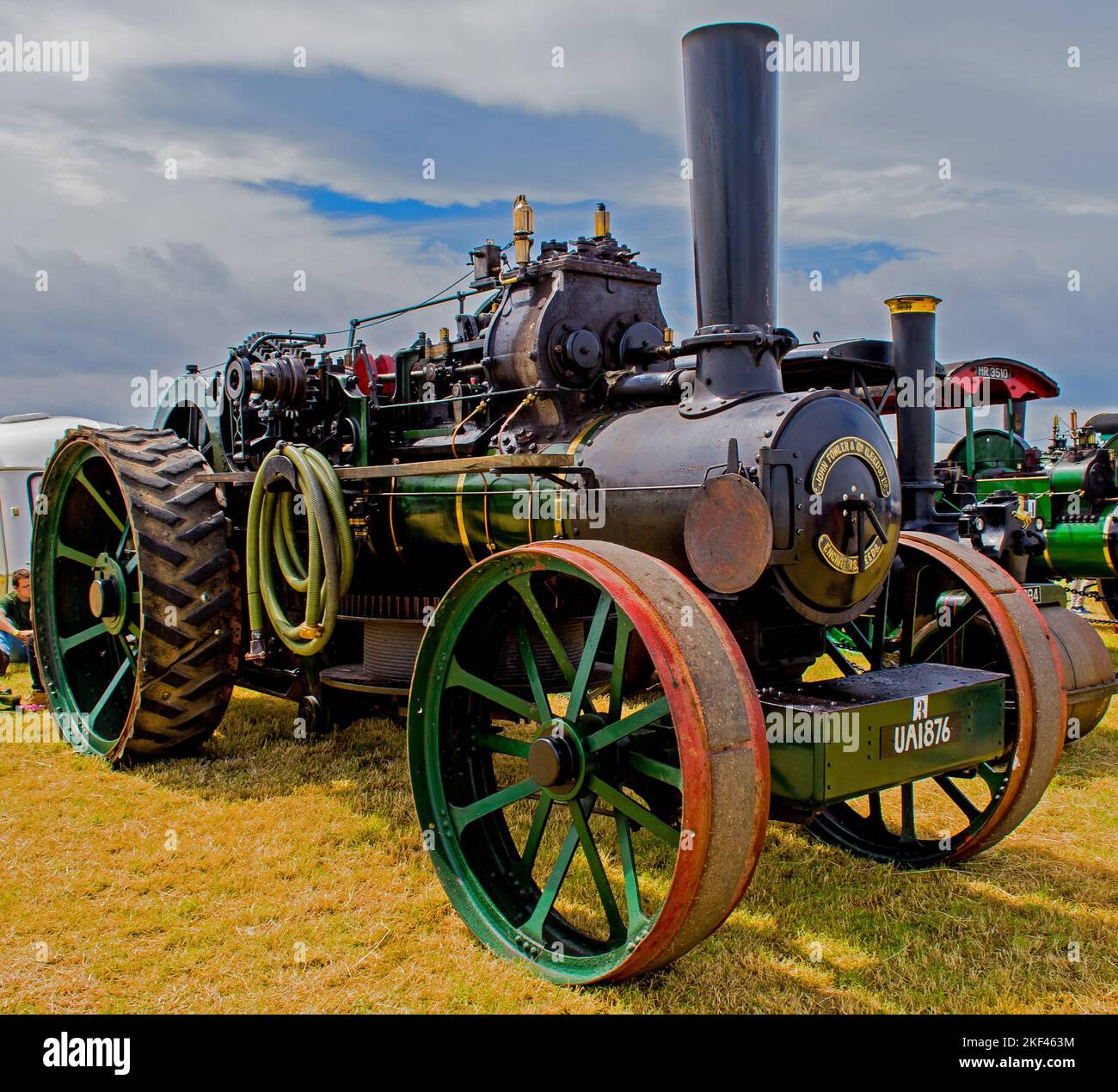 A fowler plowing engine at Sedgemoor steam rally Stock Photo - Alamy