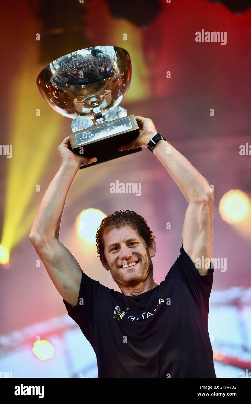 Arrived at Pointe a Pitre, Charles Caudrelier won the race with record ...