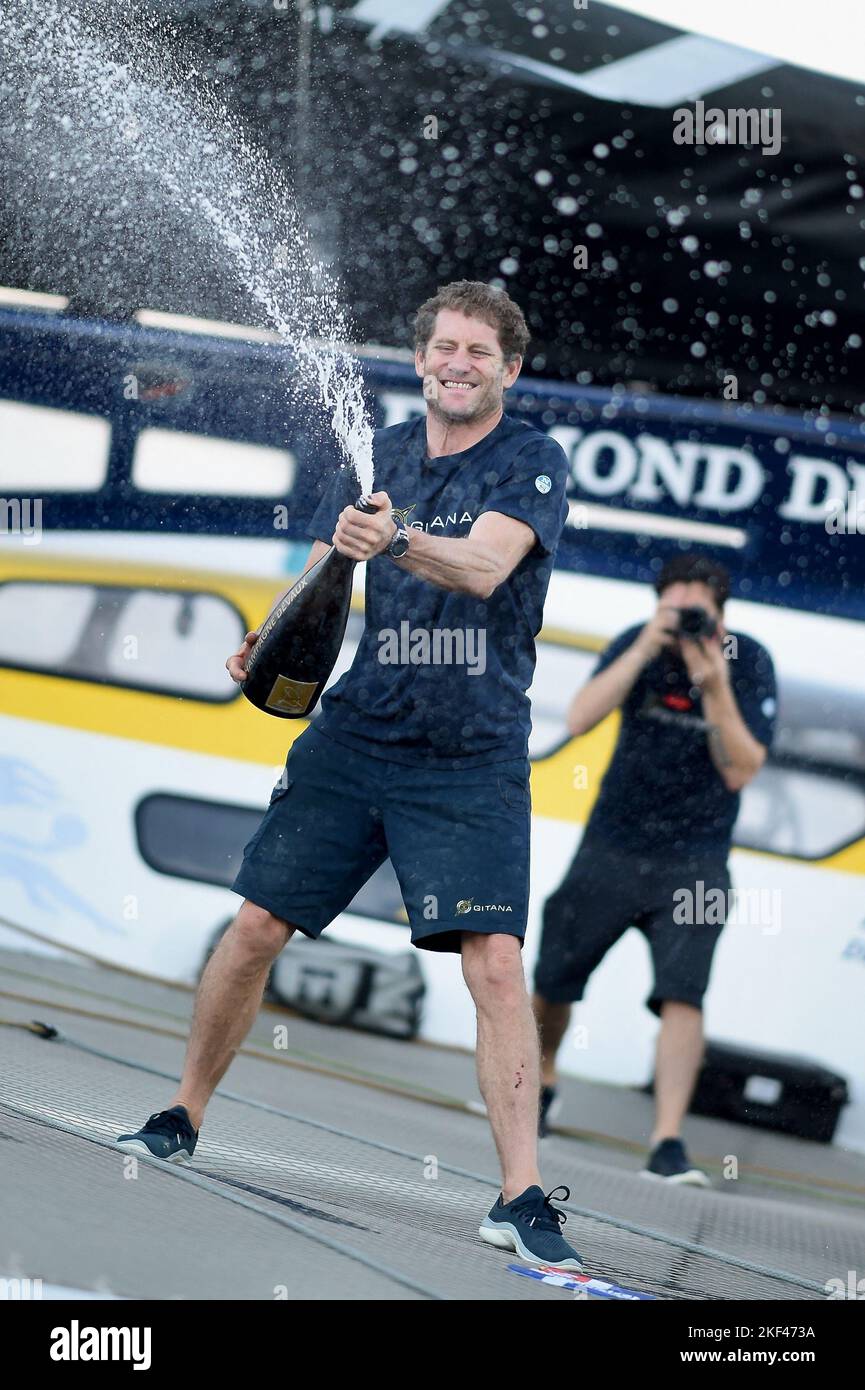 Arrived at Pointe a Pitre, Charles Caudrelier won the race with record ...