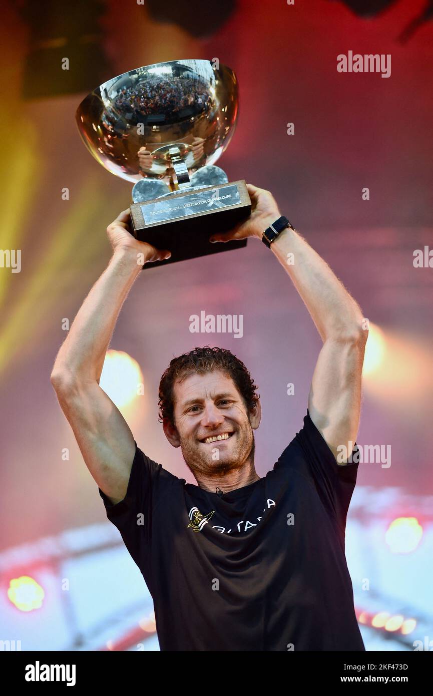 Arrived at Pointe a Pitre, Charles Caudrelier won the race with record ...