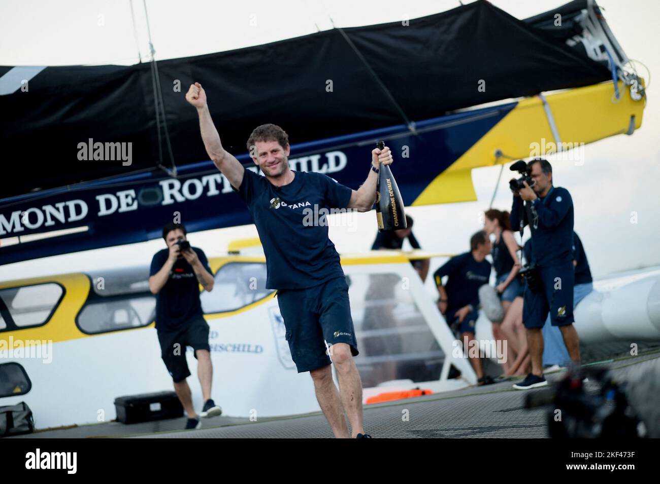 Arrived at Pointe a Pitre, Charles Caudrelier won the race with record ...