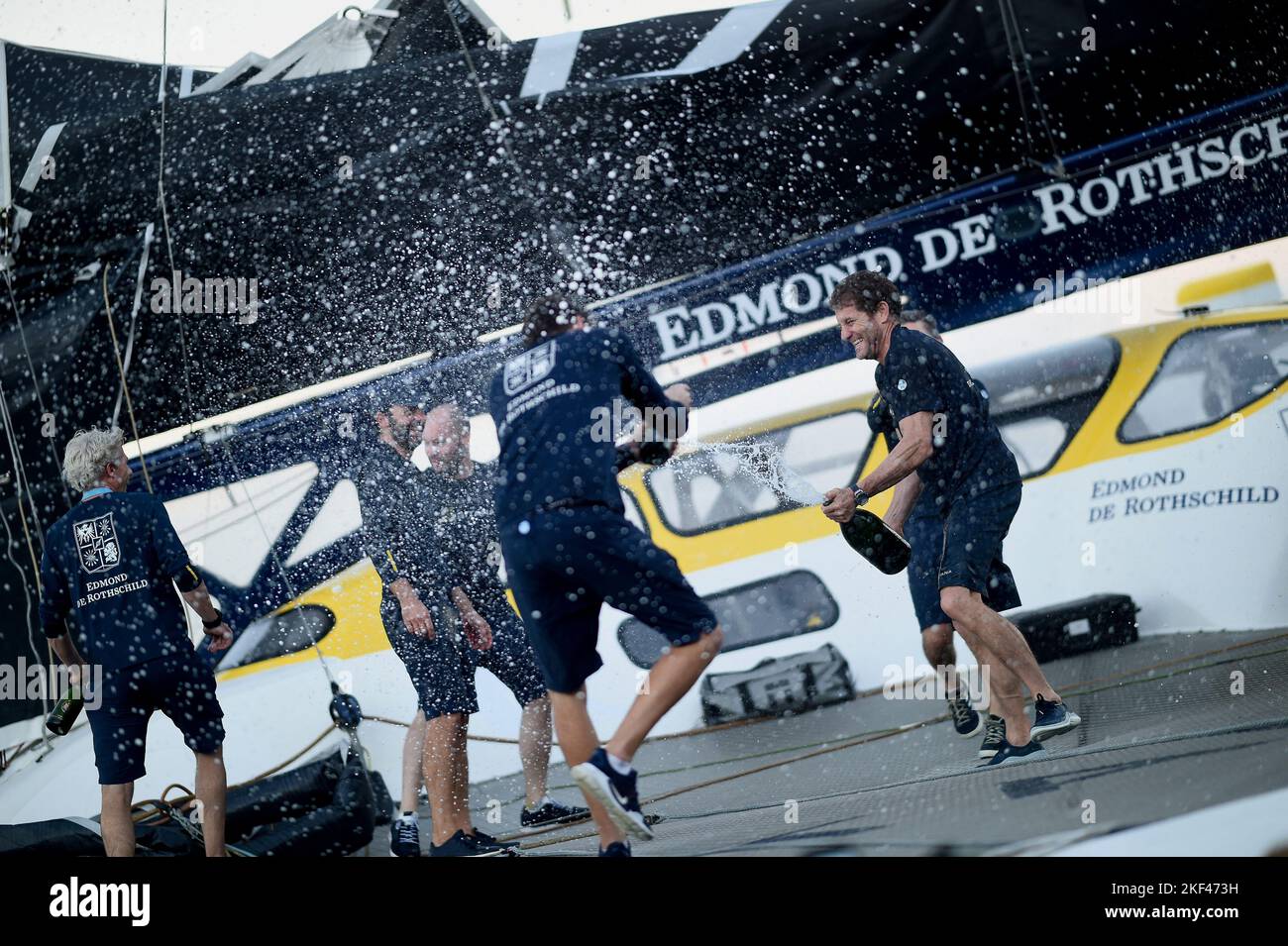 Arrived at Pointe a Pitre, Charles Caudrelier won the race with record ...