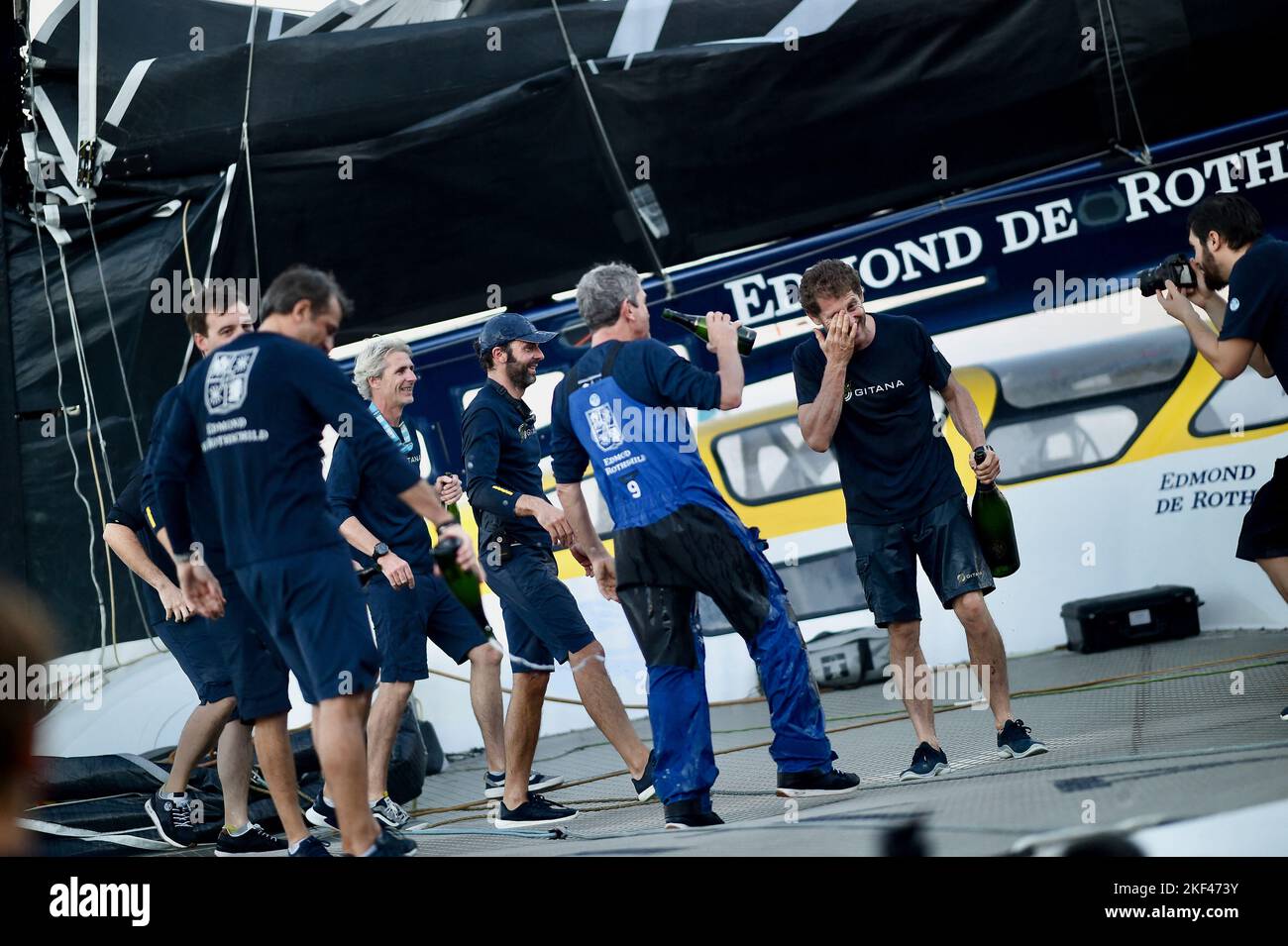 Arrived at Pointe a Pitre, Charles Caudrelier won the race with record ...