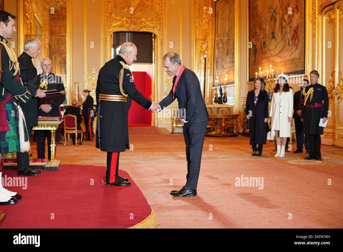 Mr. Anthony Horowitz, novelist, from Richmond, is made a Commander of ...