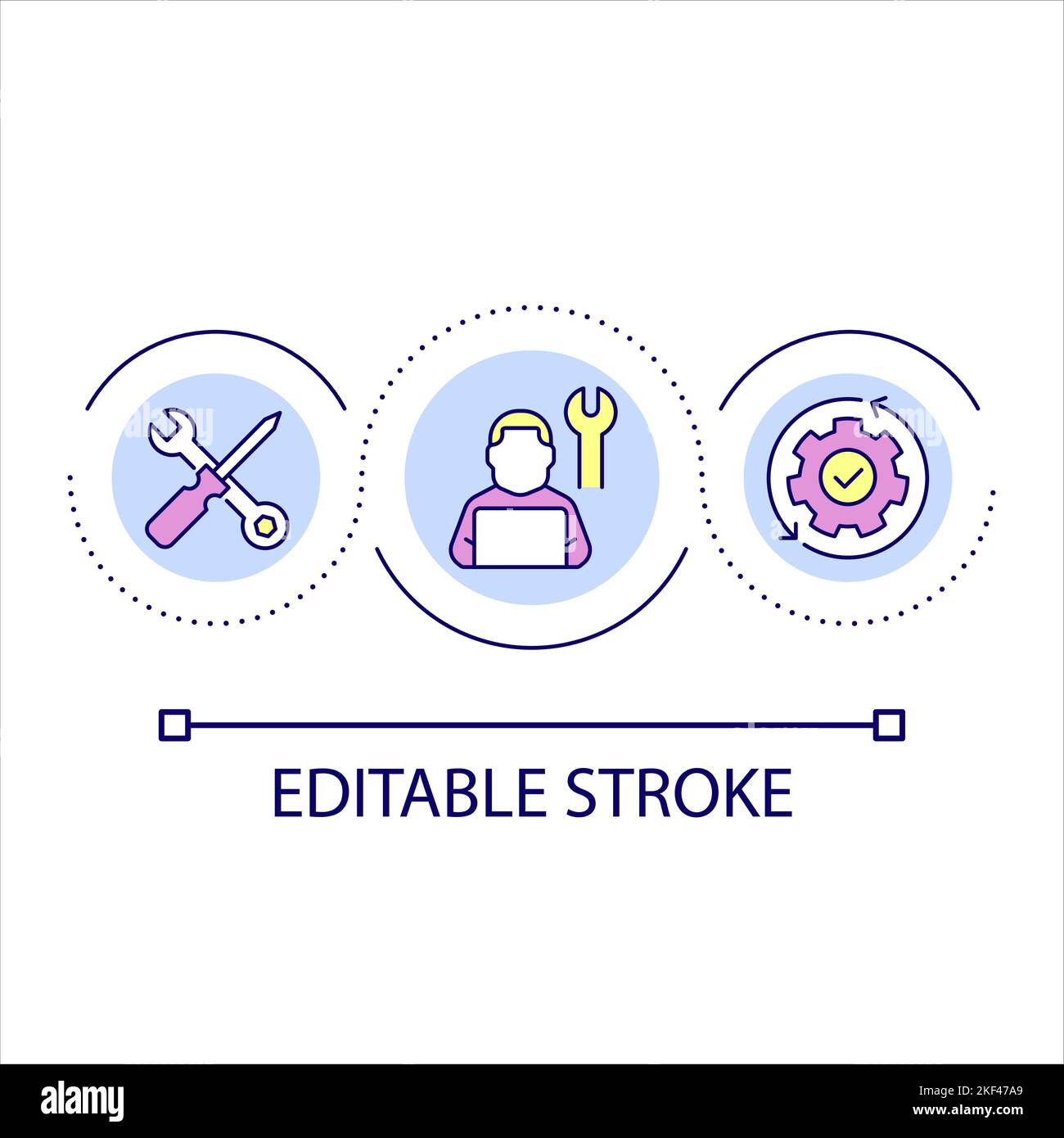 Computer technic Stock Vector Images - Alamy