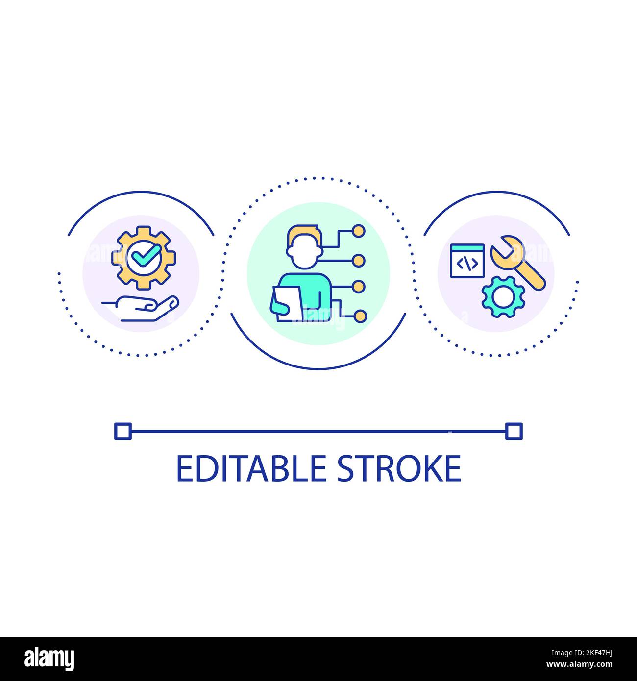 Software intermediary loop concept icon Stock Vector Image & Art - Alamy Software intermediary loop concept icon Stock Vector Image & Art - Alamy