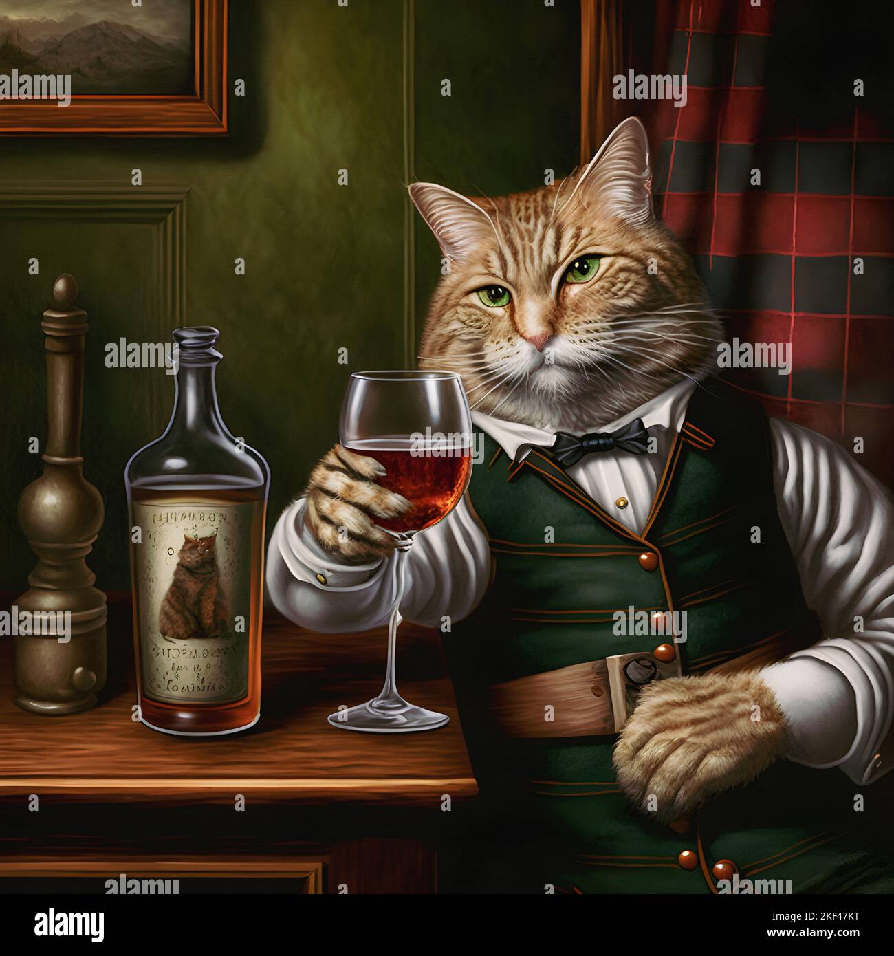 Distinguished cat hi-res stock photography and images - Alamy