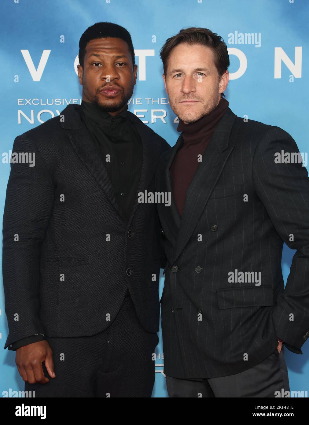 15 November 2022 -Los Angeles, California - Jonathan Majors, Sam Jaeger ...