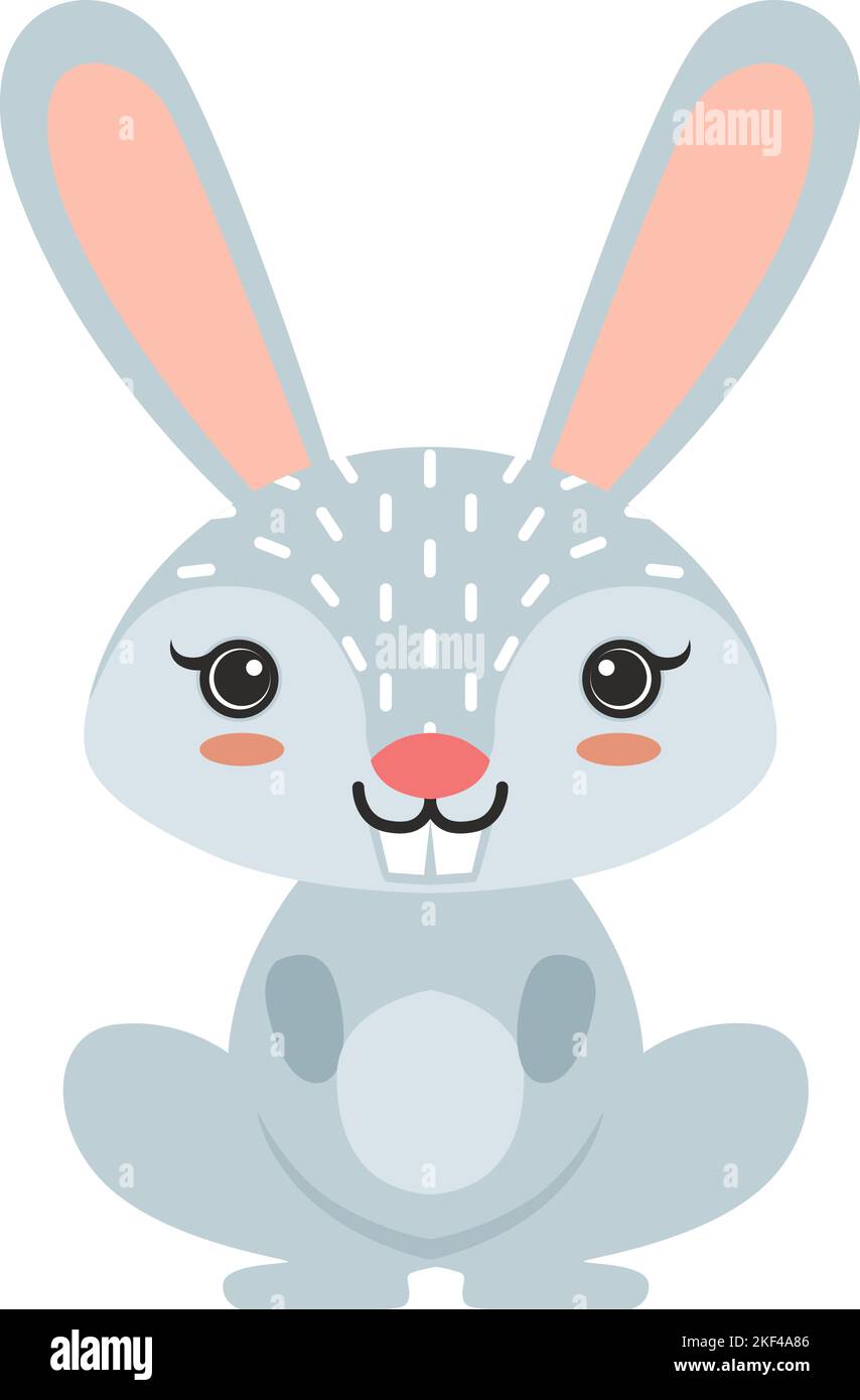 Rabbit cartoon character design hi-res stock photography and images - Alamy