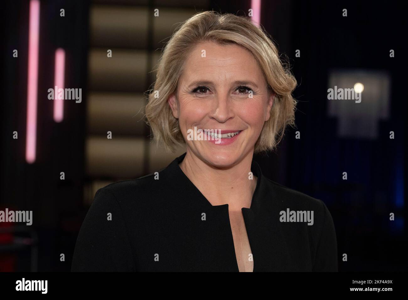 Susan LINK, presenter, portrait, portrait, cropped single image, single ...