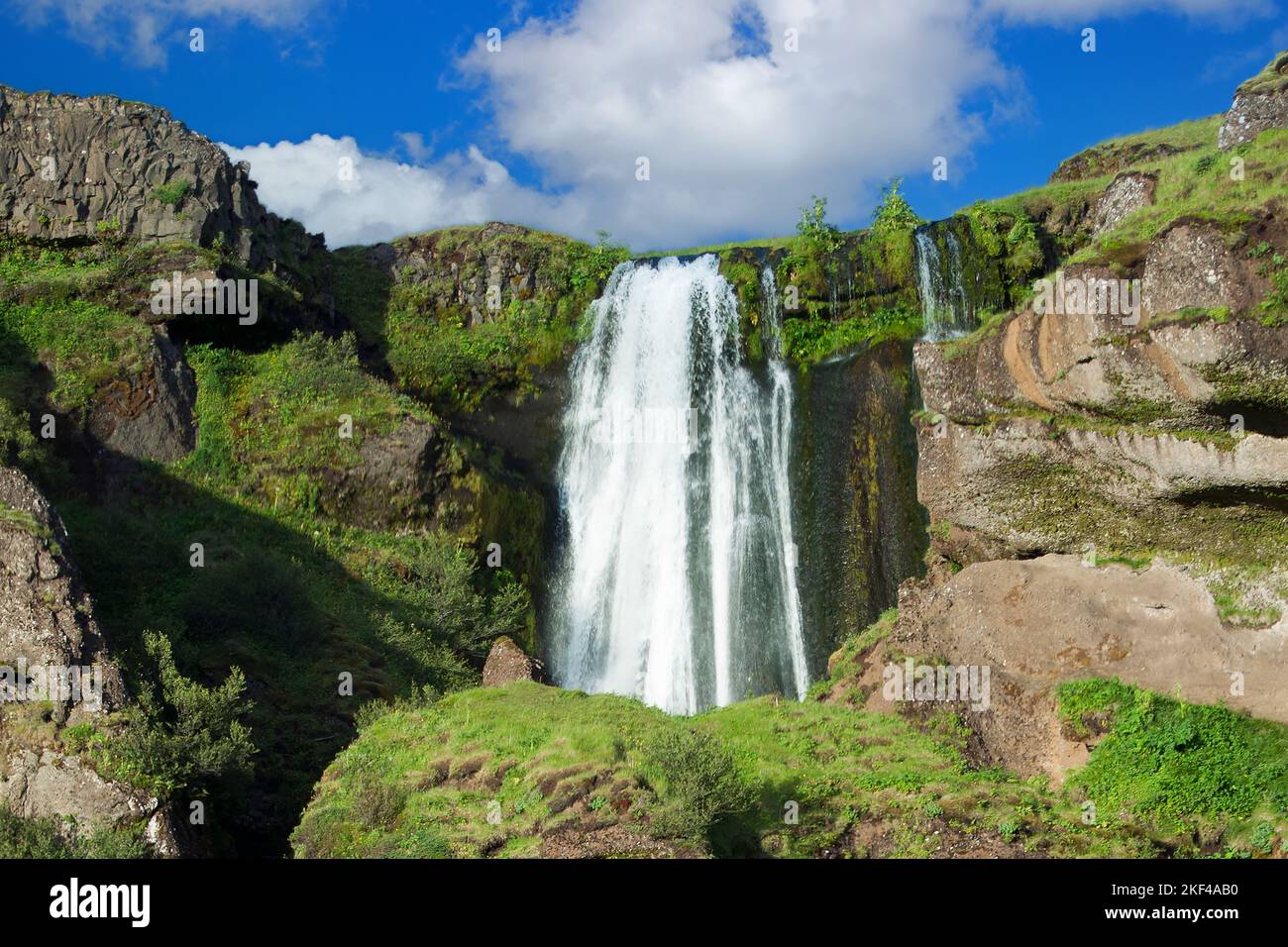 Wasserfall, Gljufrabui, Island Stock Photo - Alamy