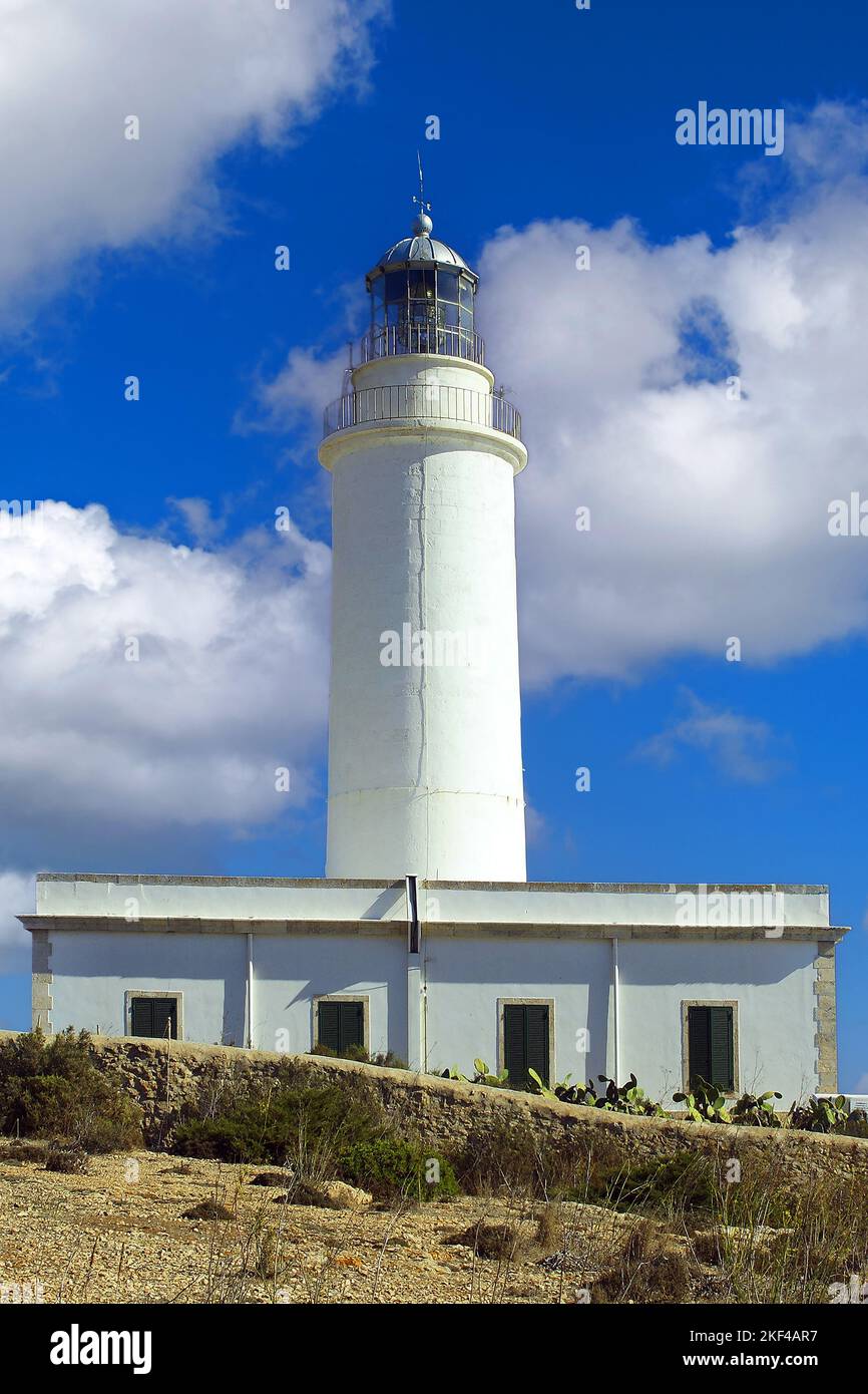 Der Leuchtturm von Formentor auf Mallorca, Balearen, Spanien, Cap ...