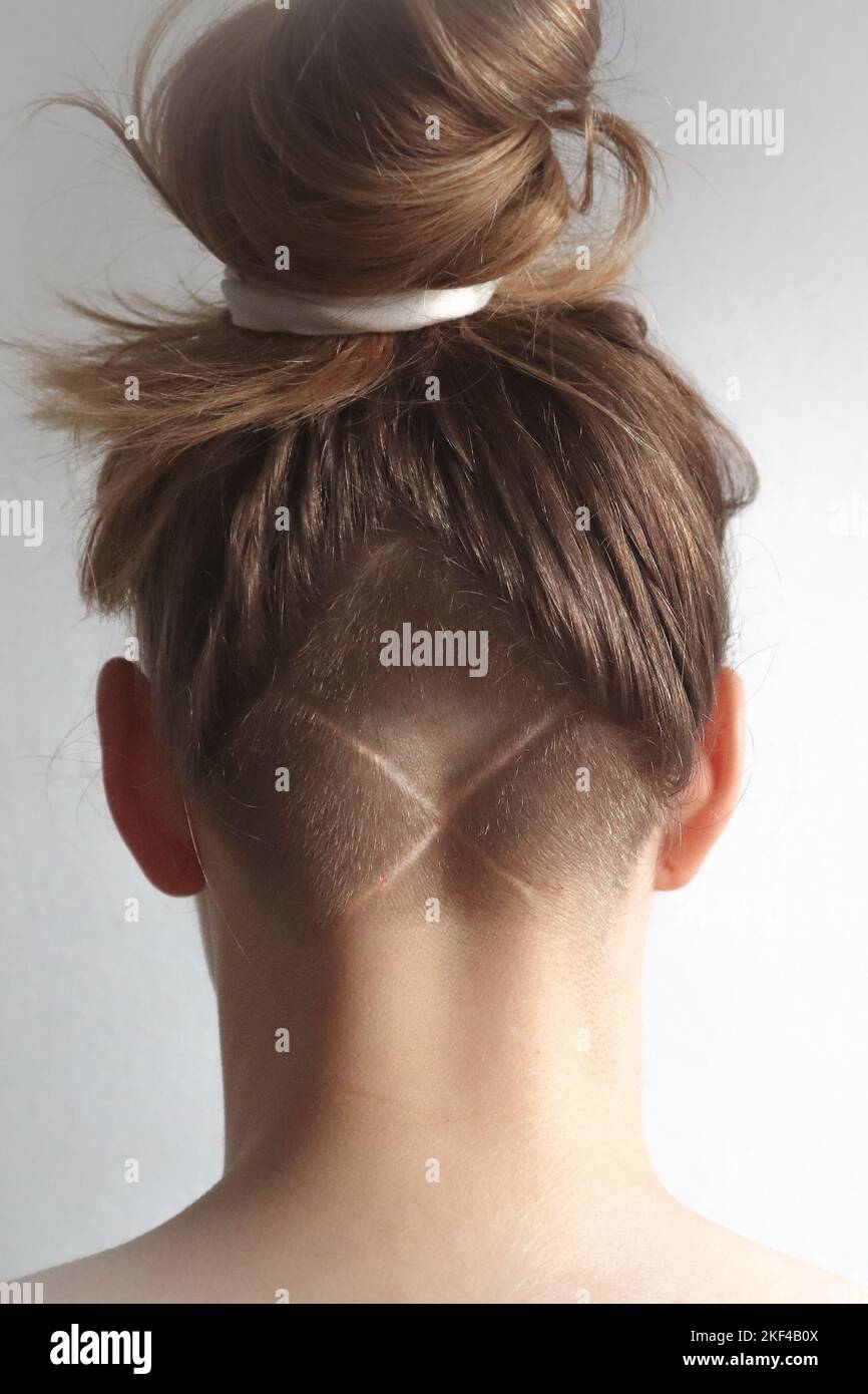 Undercut hairstyle hi-res stock photography and images - Alamy
