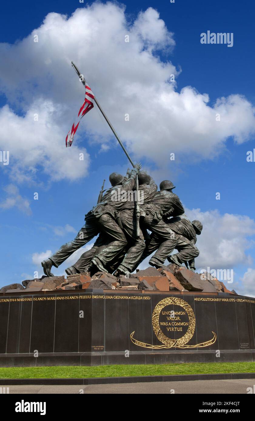 Washington dc iwo jima denkmal hi-res stock photography and images - Alamy