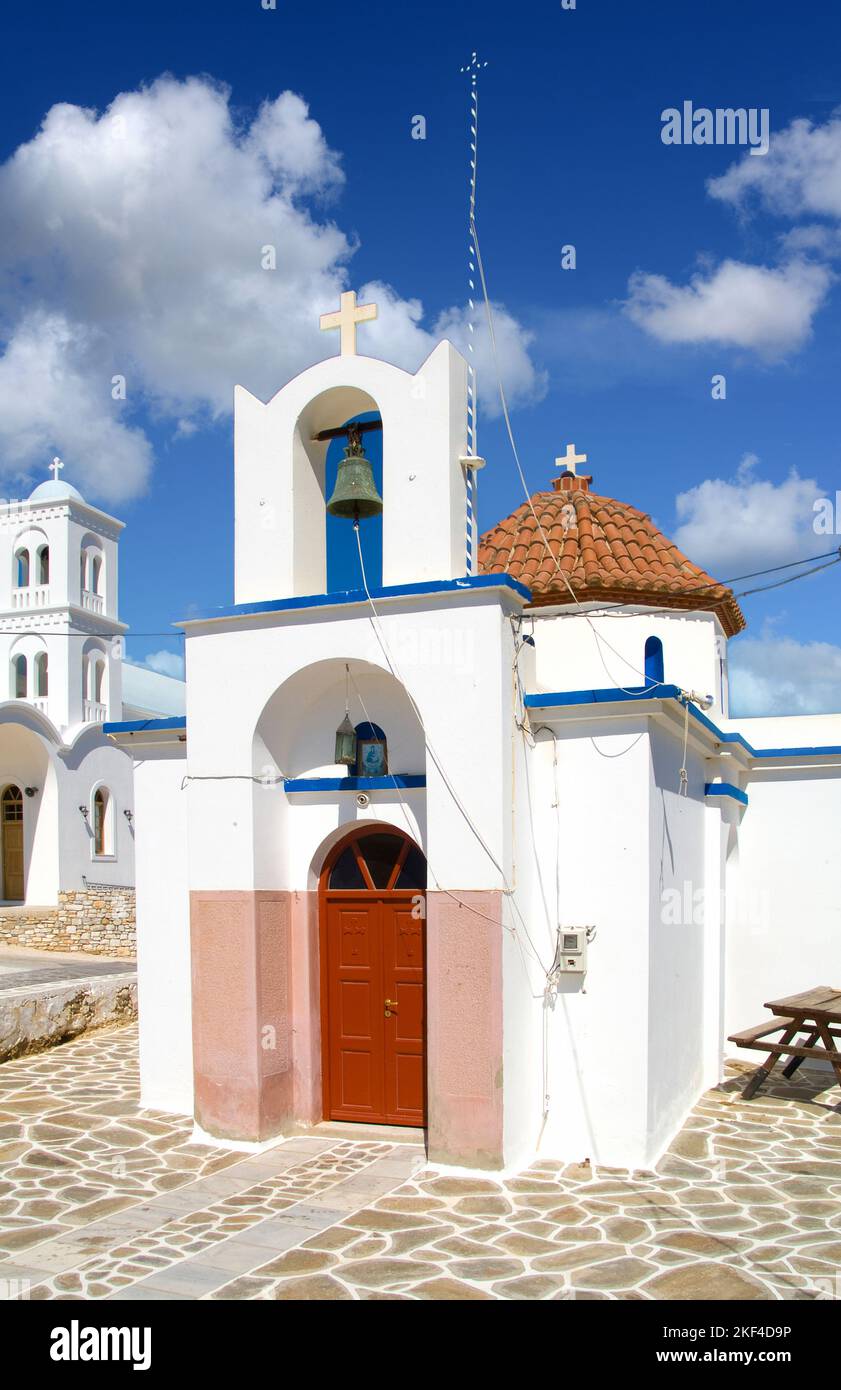 Die Kirche von Dryos auf der Insel Paros, Inselkirche, Religion ...