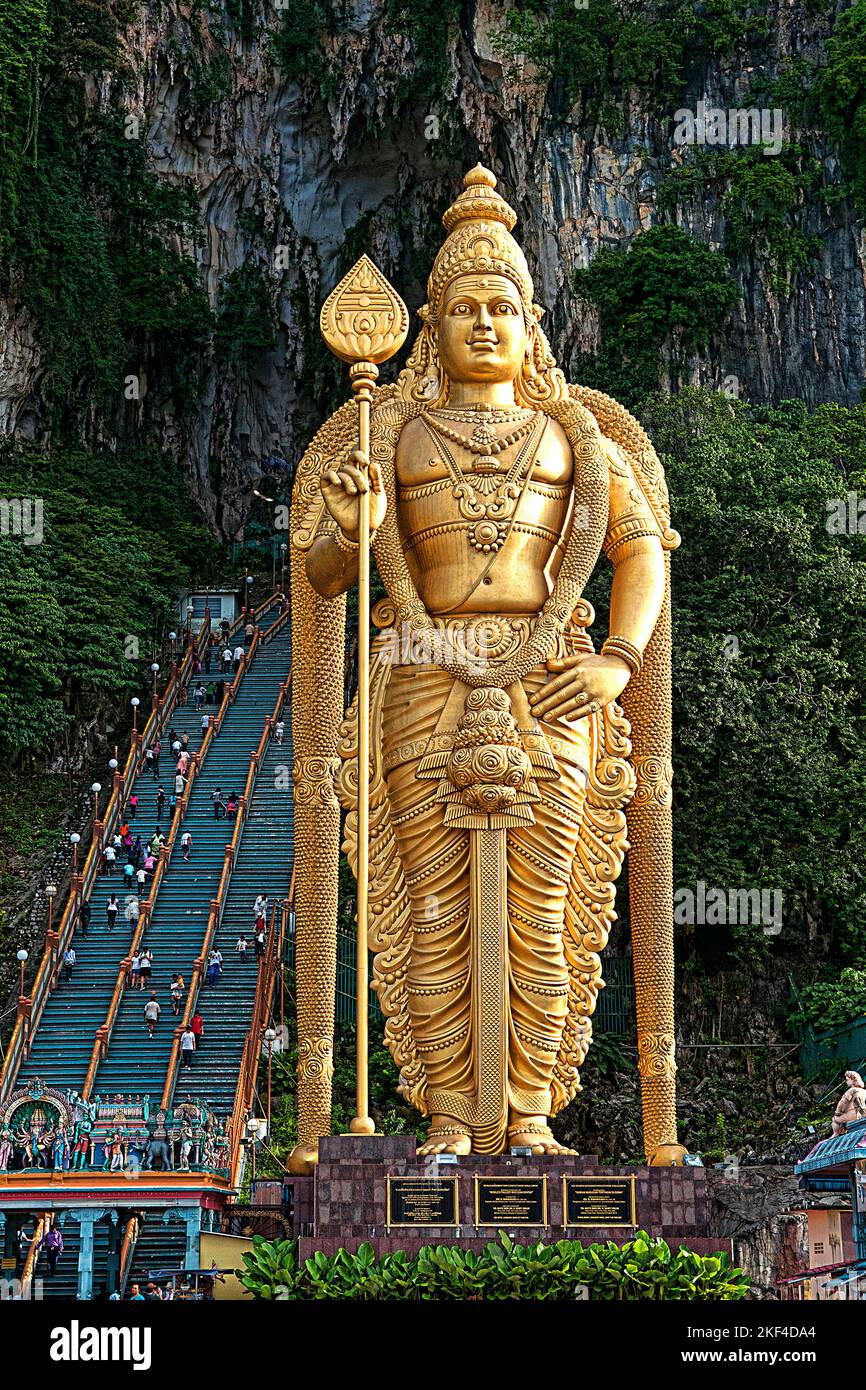 Lord Murugan - Kuala Lumpur - Malaysia, Der Schöne, hinduistischer Gott ...