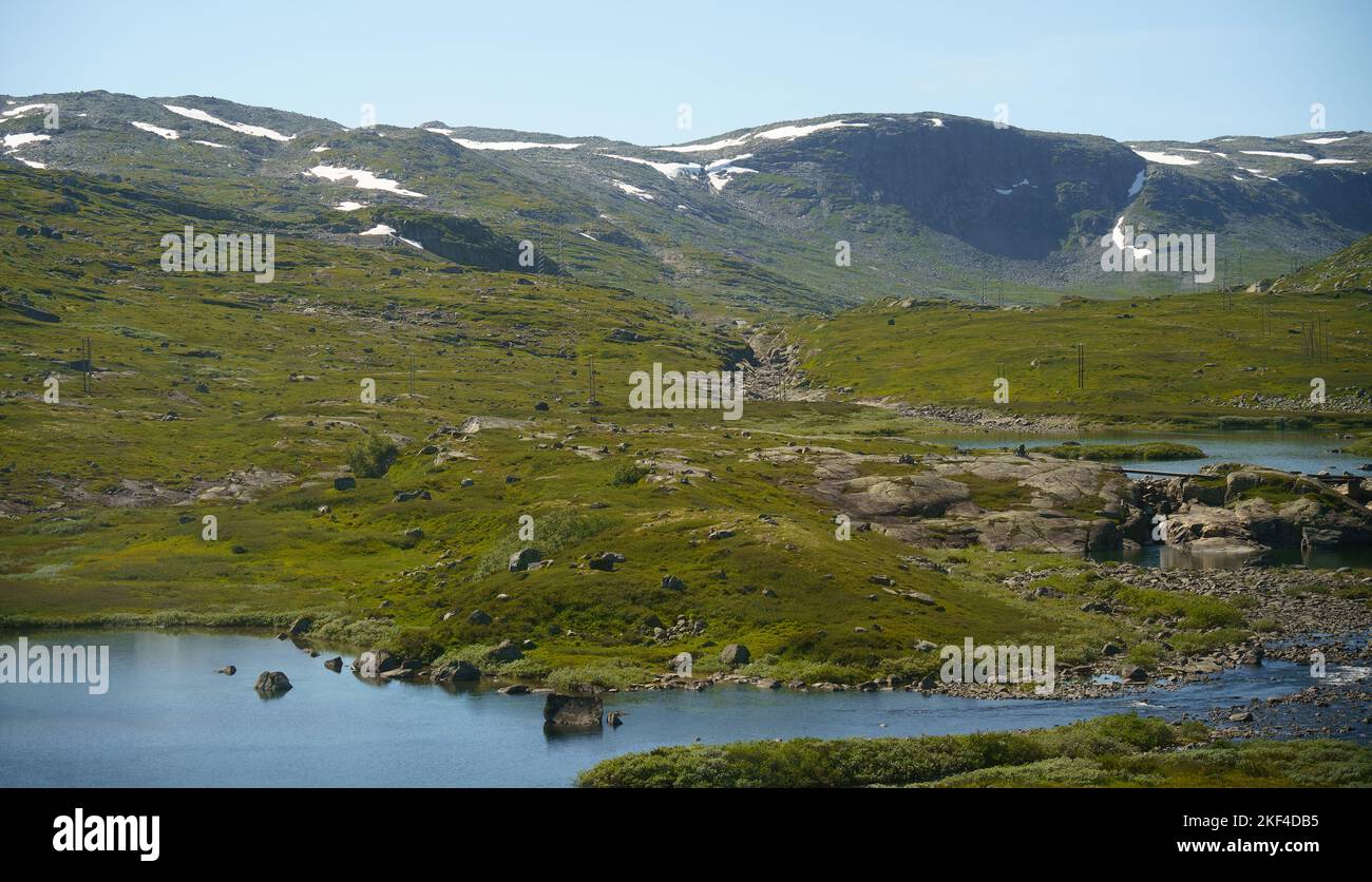 Hardanger Plateau in Summertime, Norway Stock Photo - Alamy