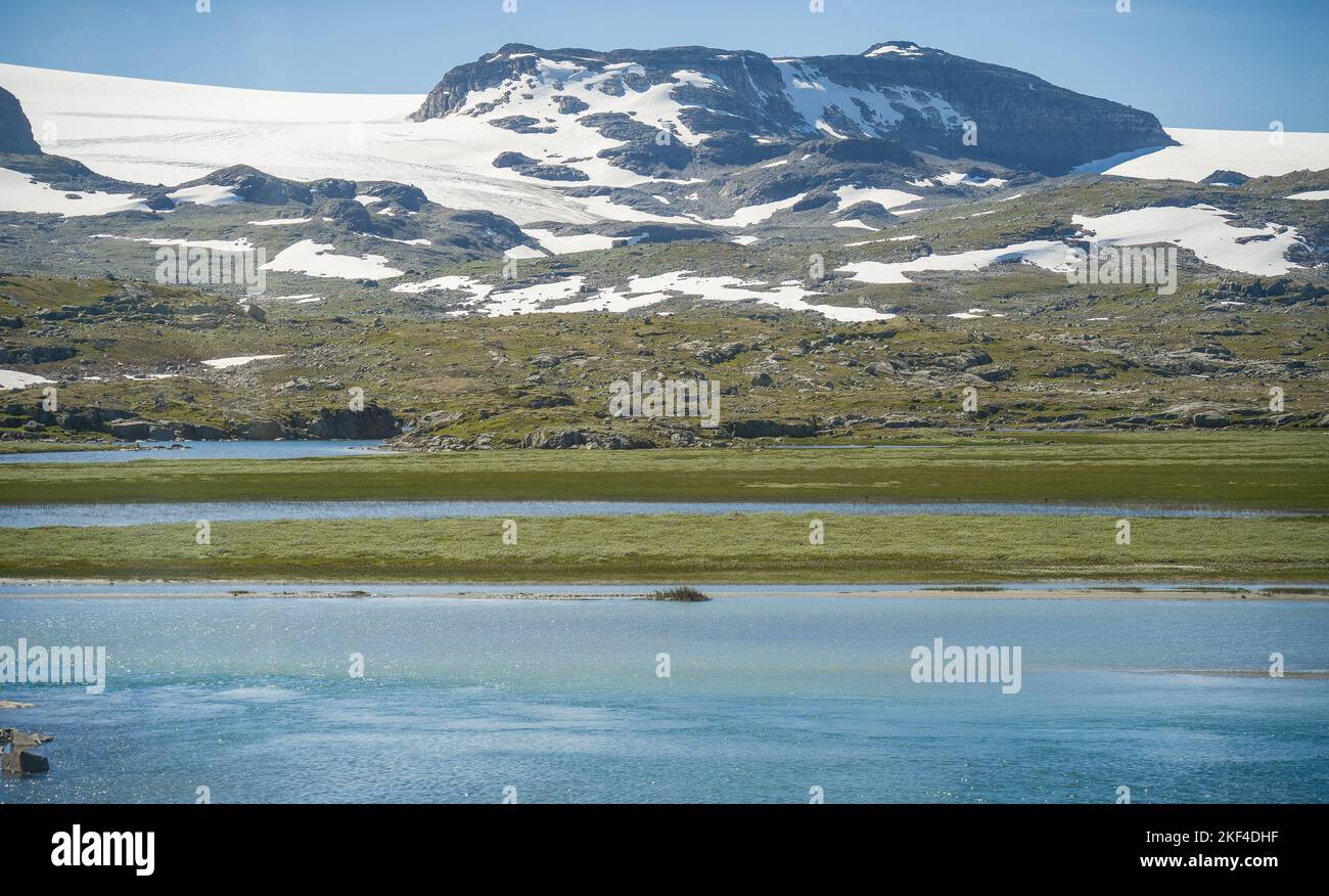 Hardanger Plateau in Summertime, Norway Stock Photo - Alamy