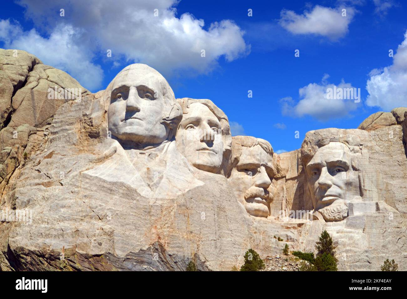 Mt.Rushmore South Dakota sculpture of our US Presidents of Roosevelt ...