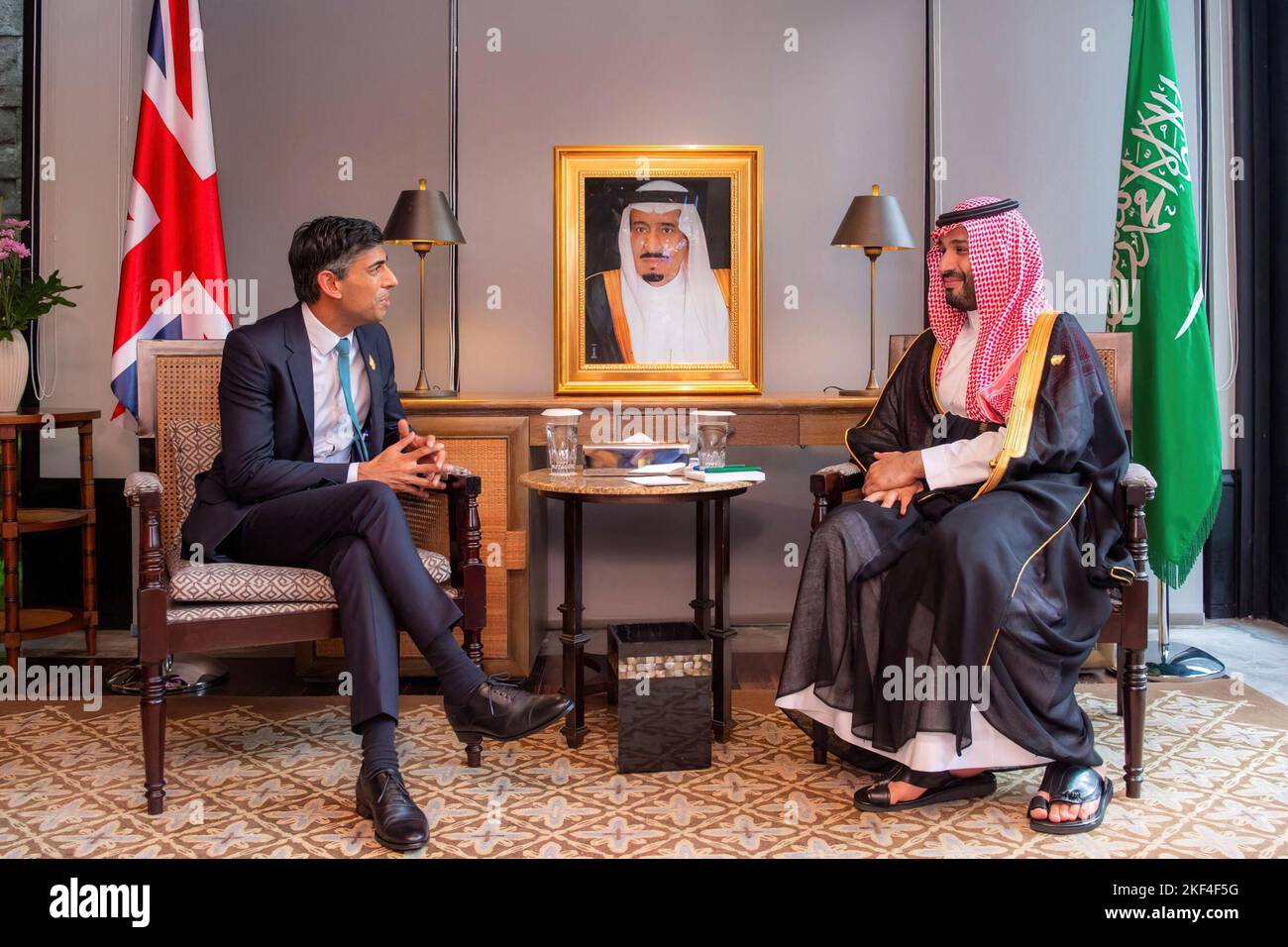 Bali, Indonesia. 15th Nov, 2022. Saudi Crown Prince Mohammed bin Salman ...